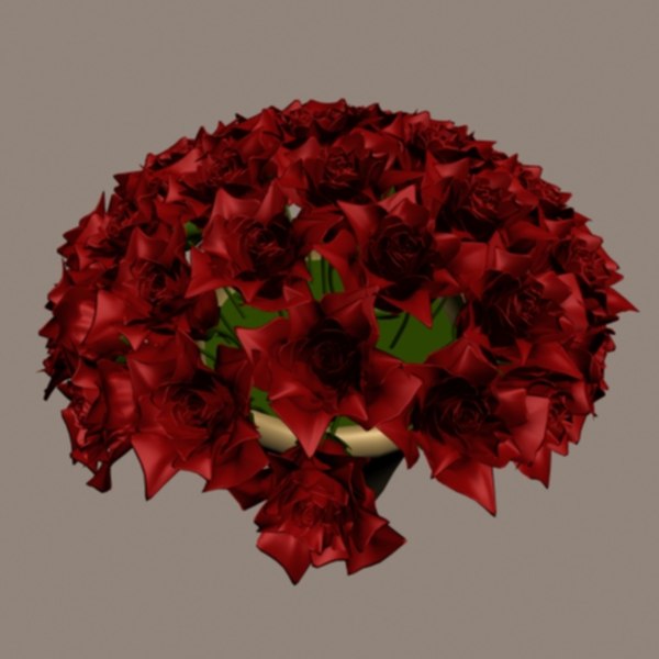 rose 3d max