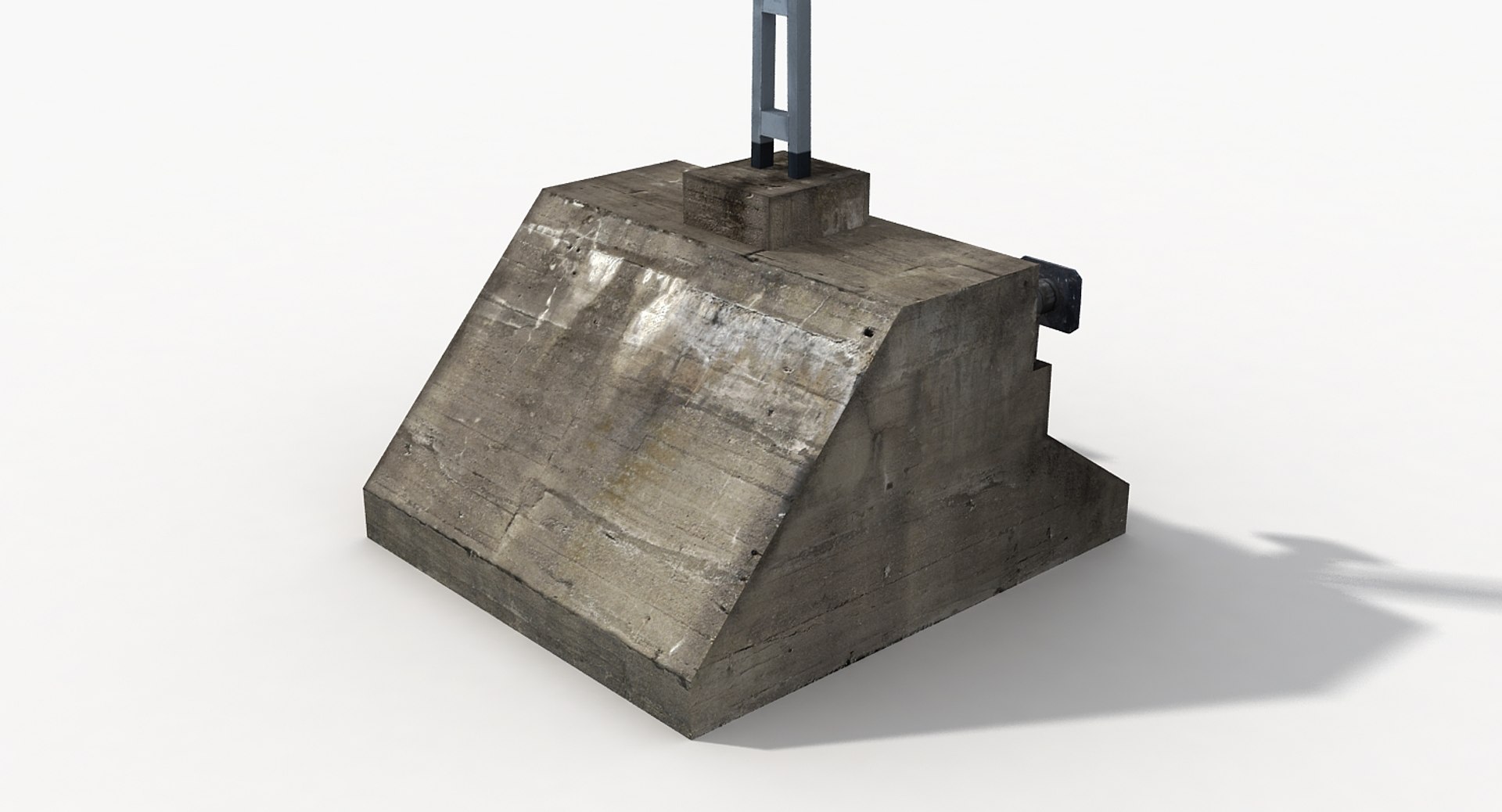 3D Railway Buffer Stop - TurboSquid 1240430