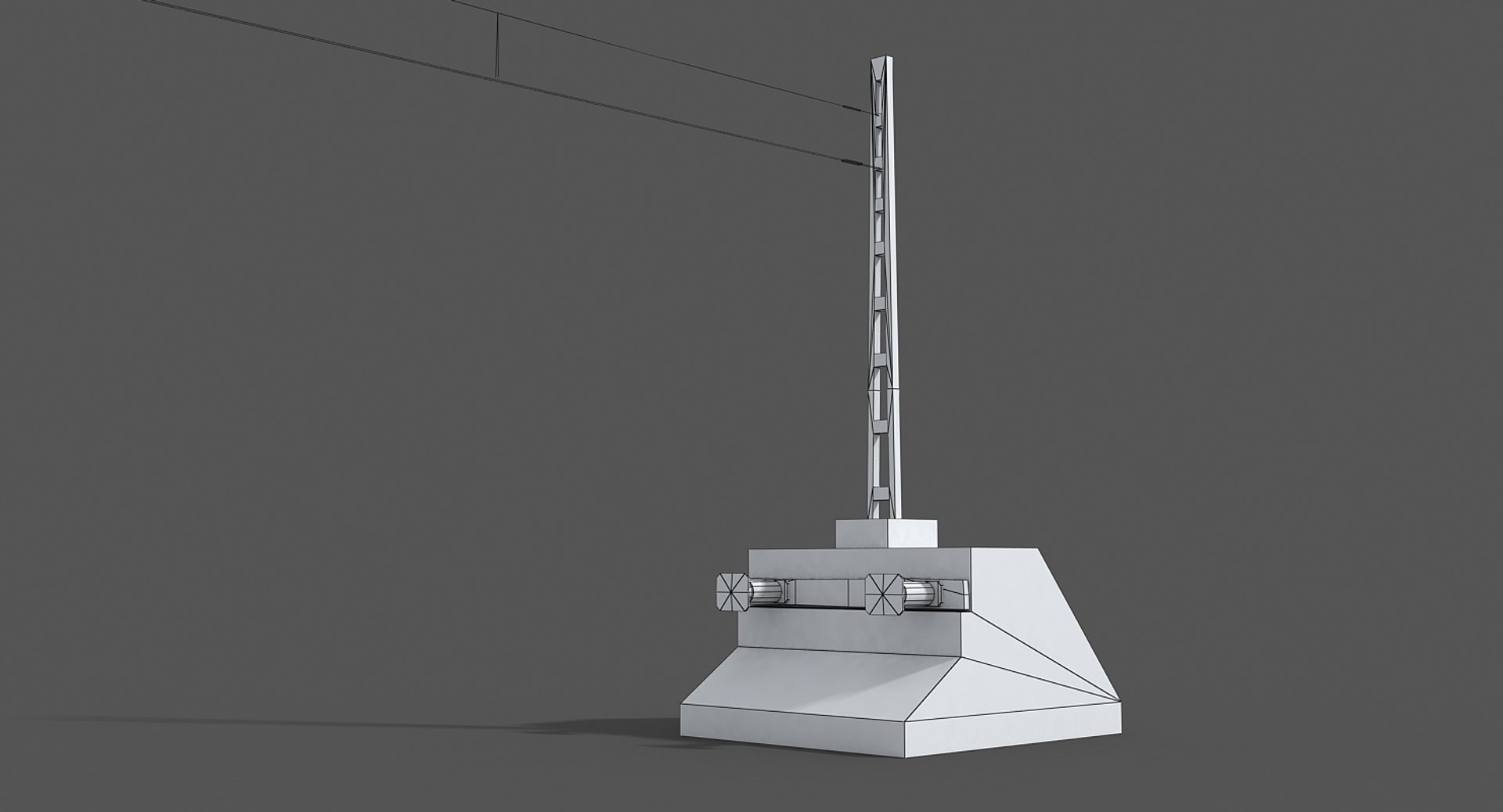 3D Railway Buffer Stop - TurboSquid 1240430