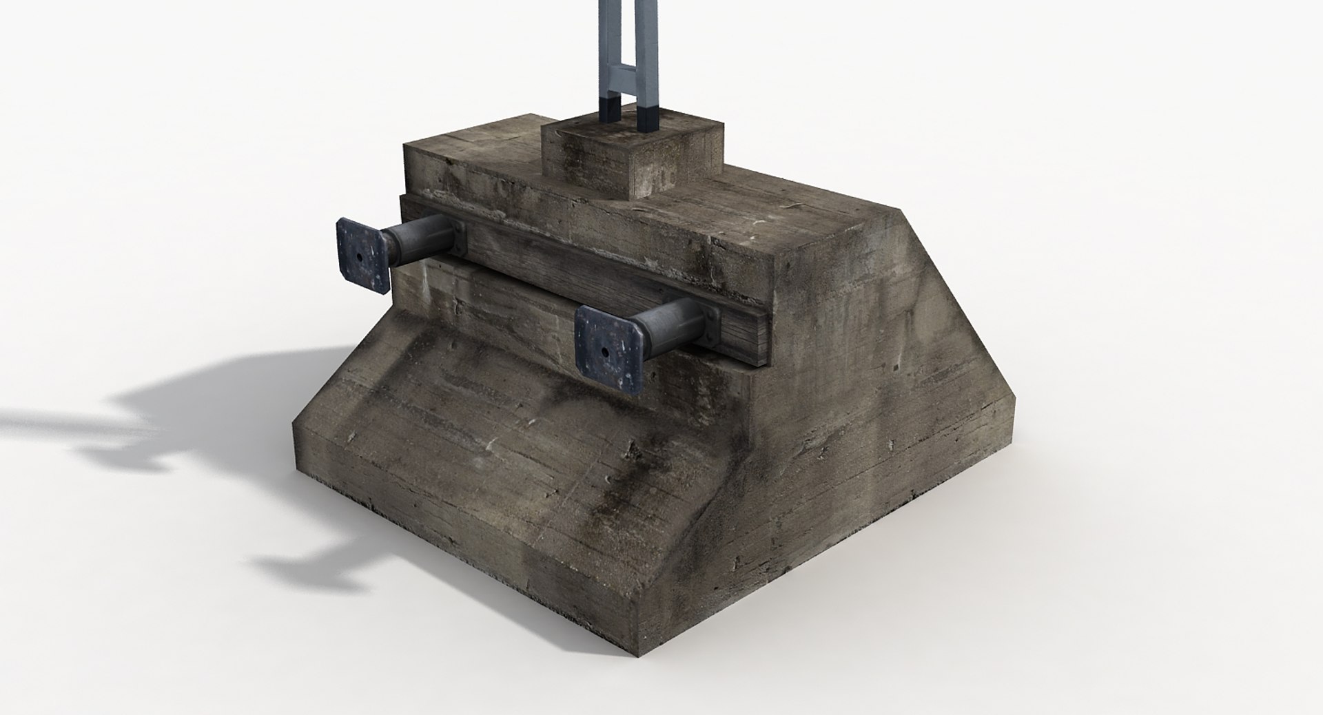 3D Railway Buffer Stop - TurboSquid 1240430