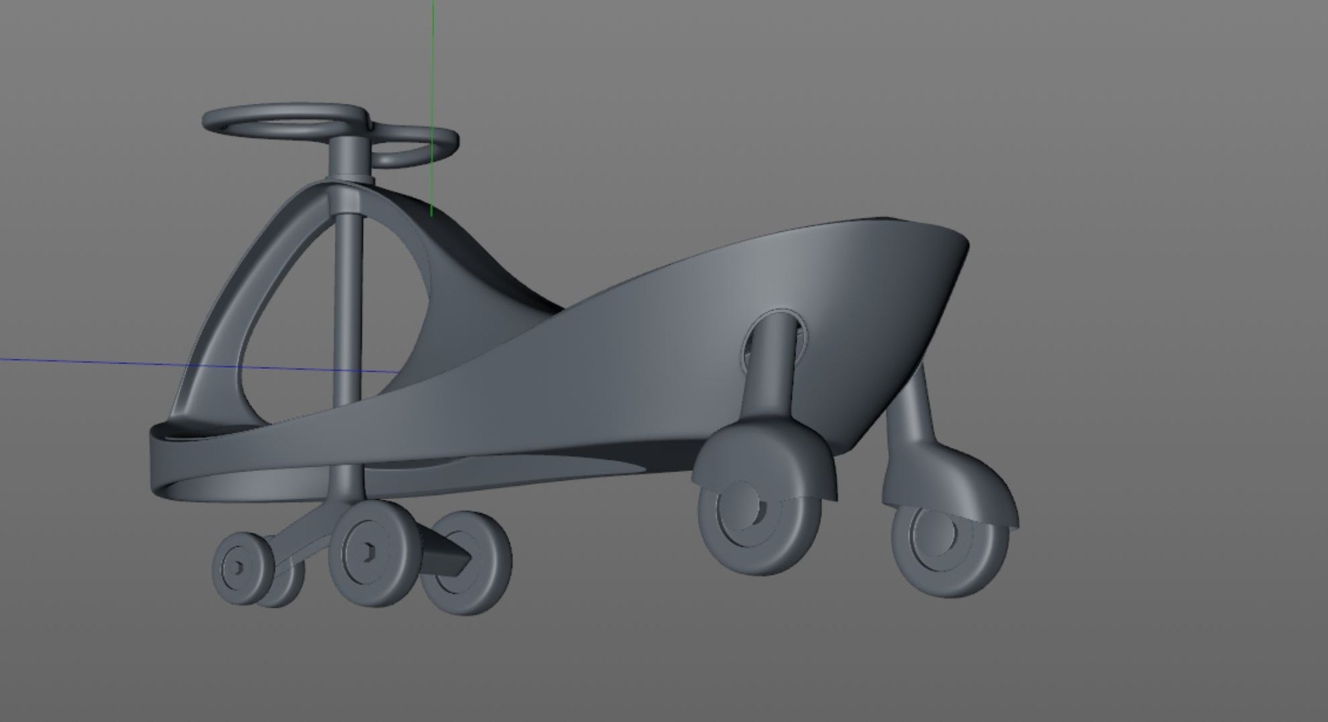 3D Wiggle Car Swing Car Ride On Toys - TurboSquid 1723753