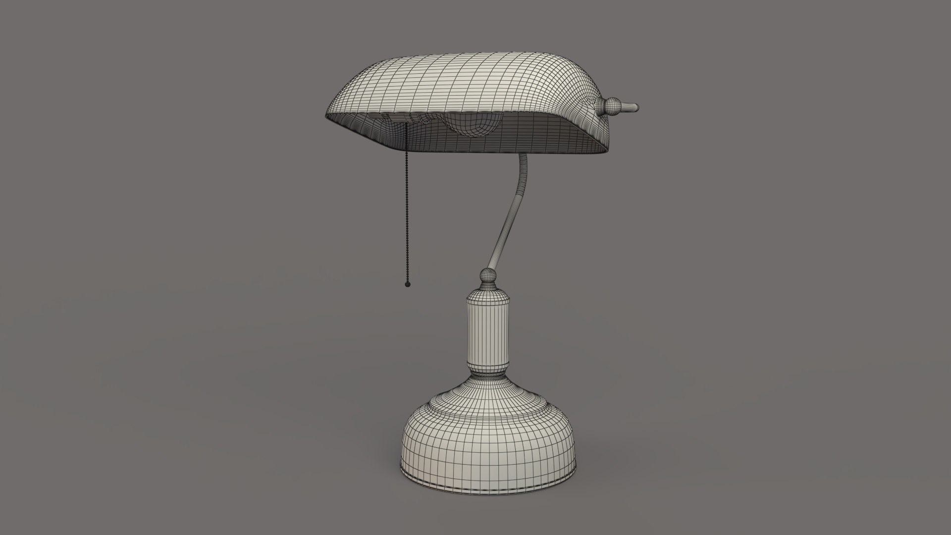 Bankers Desk Lamp 3D Model - TurboSquid 2116505