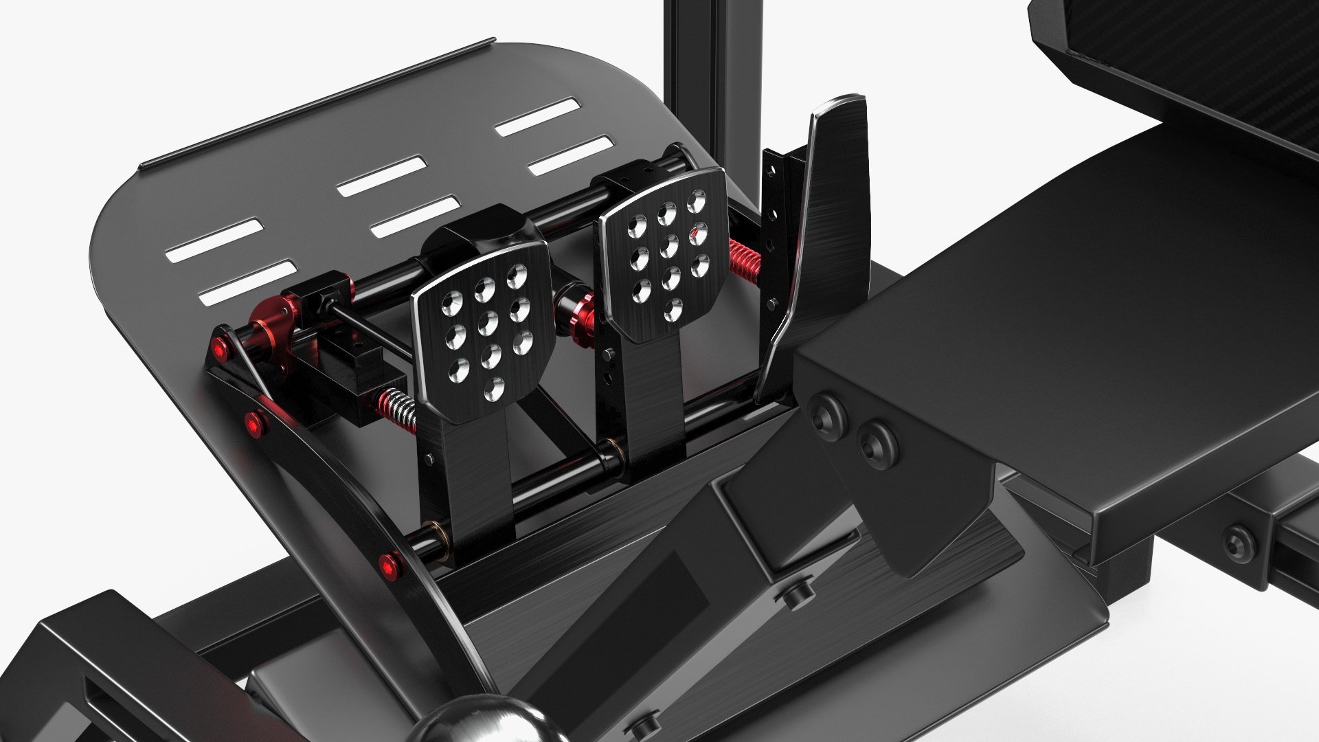 F1 Racing Sim Gaming Setup with Monitors 3D - TurboSquid 2068826