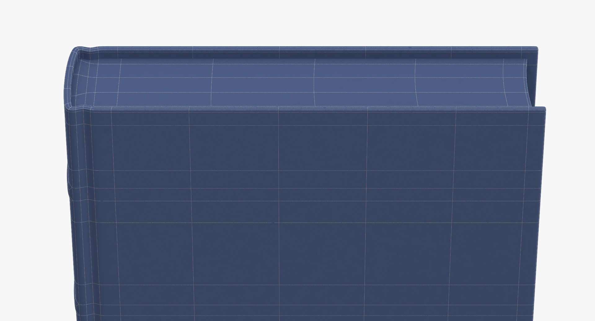 3d Classic Book 04 Standing Model