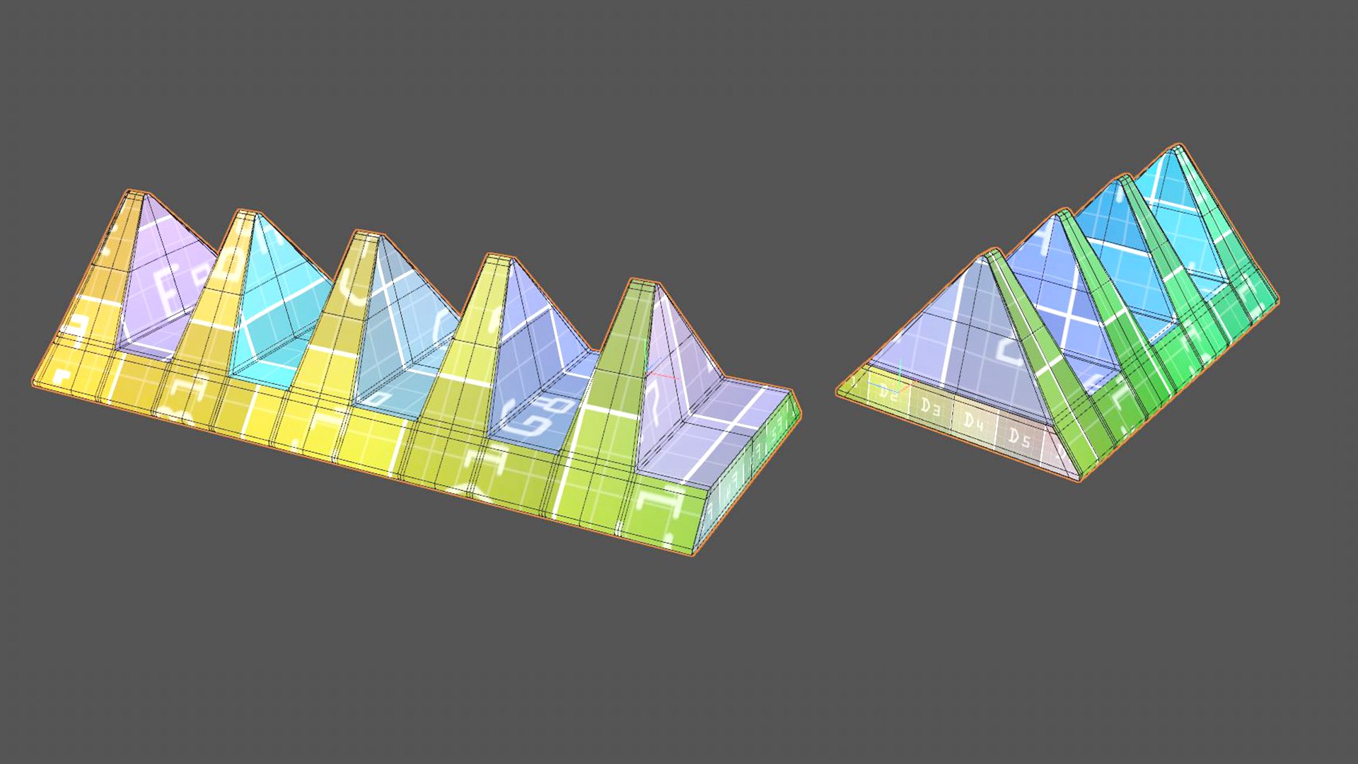 3D Toblerone Milk Chocolate Bar Model - TurboSquid 2158380