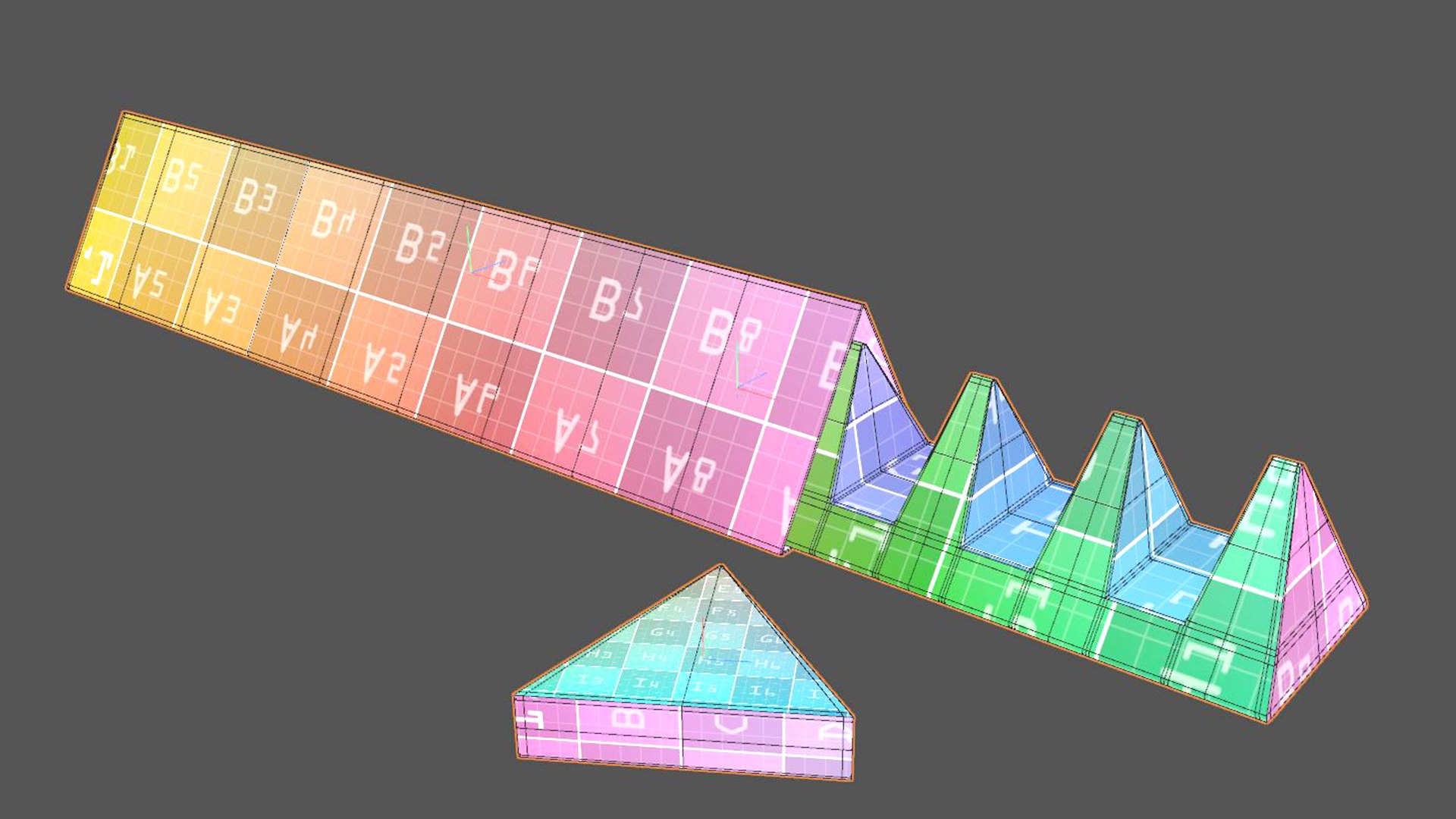 3D Toblerone Milk Chocolate Bar Model - TurboSquid 2158380