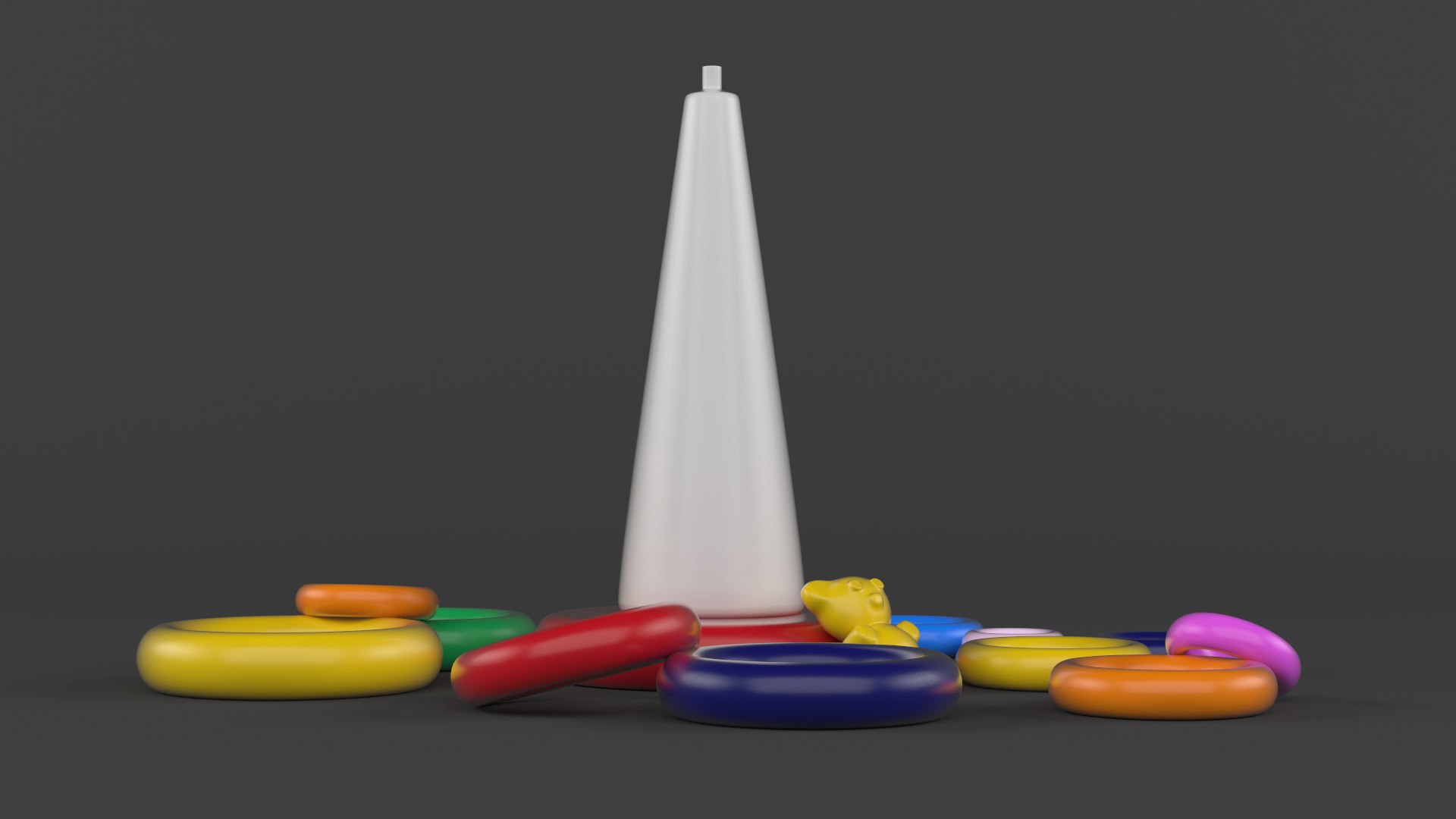 Toy Pyramid 3D Model - TurboSquid 1981061