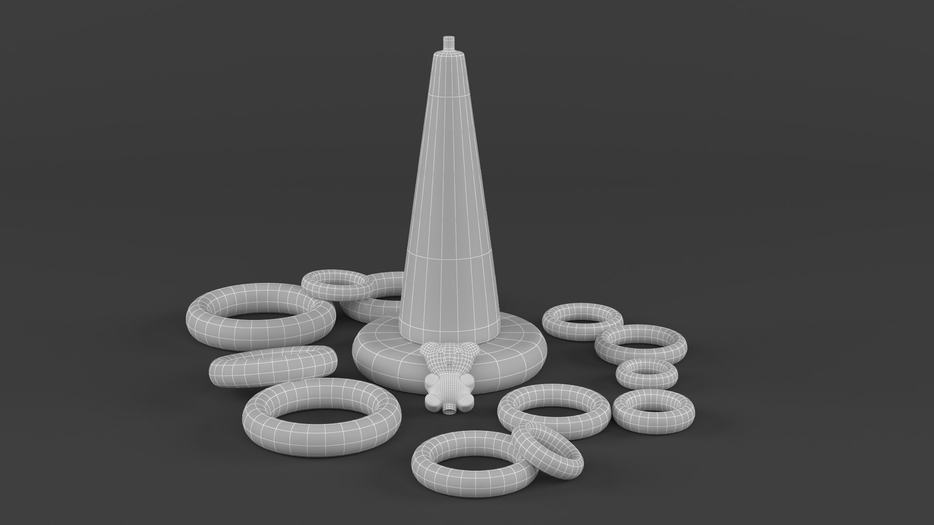 Toy Pyramid 3D Model - TurboSquid 1981061