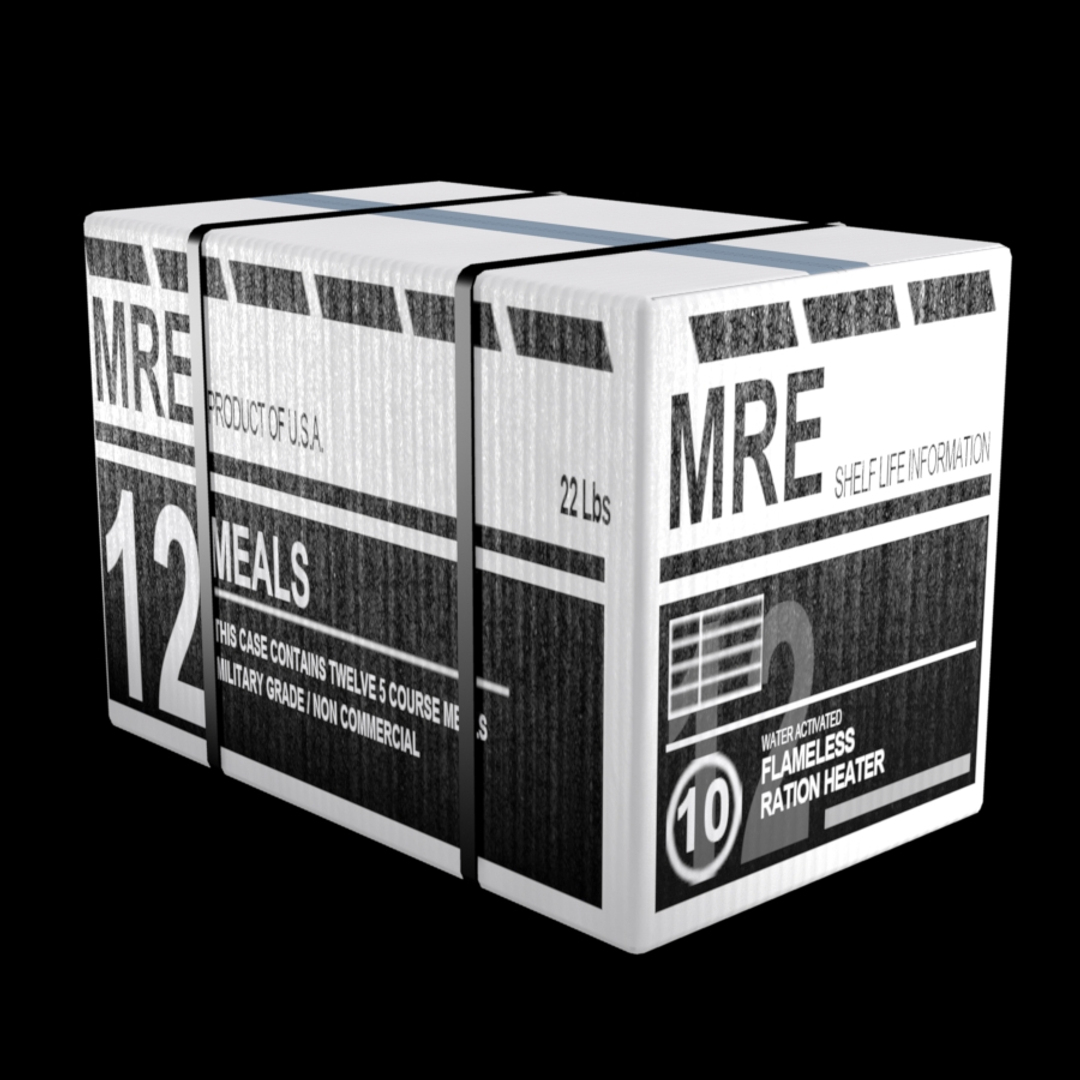 Mre Box 3d Obj