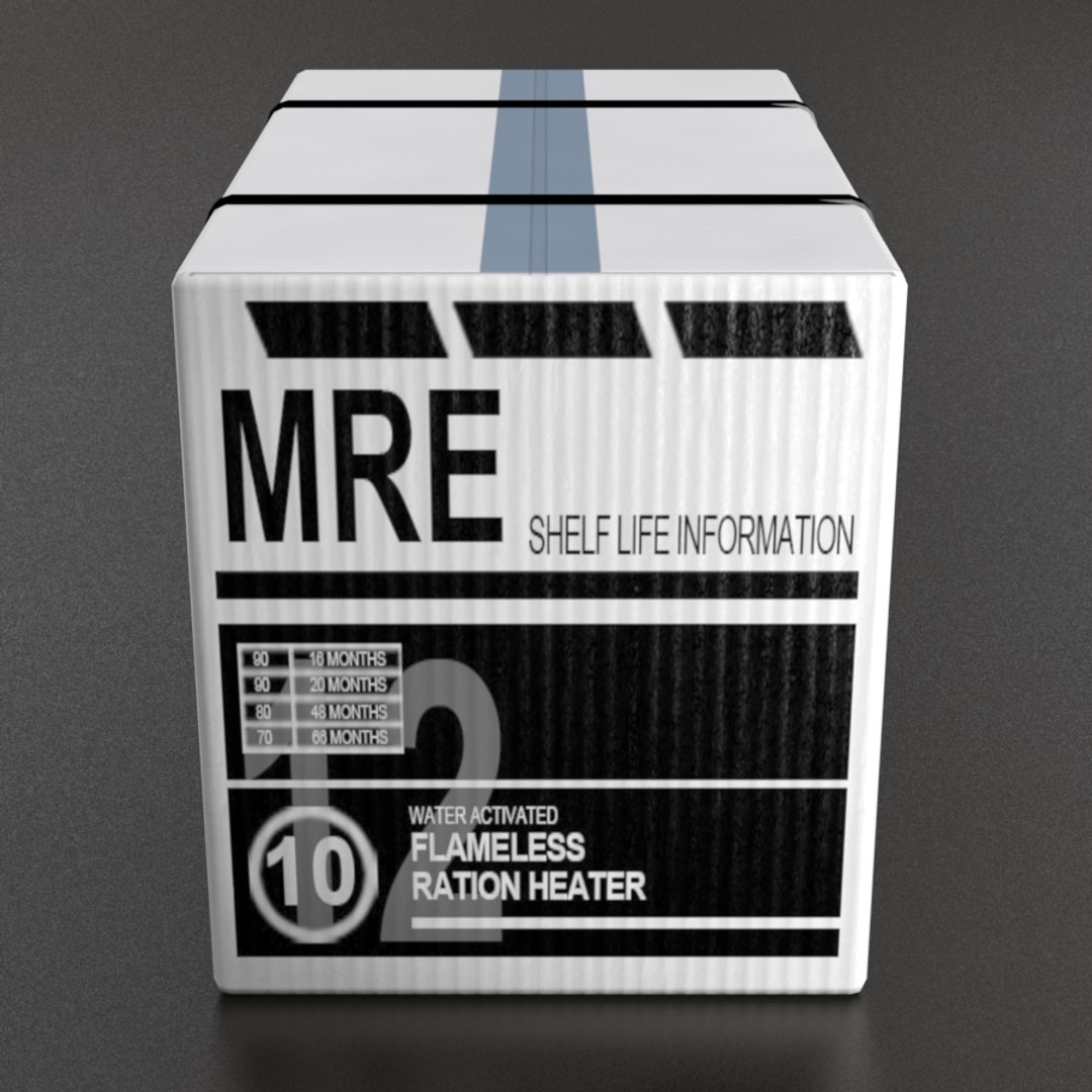 Mre Box 3d Obj