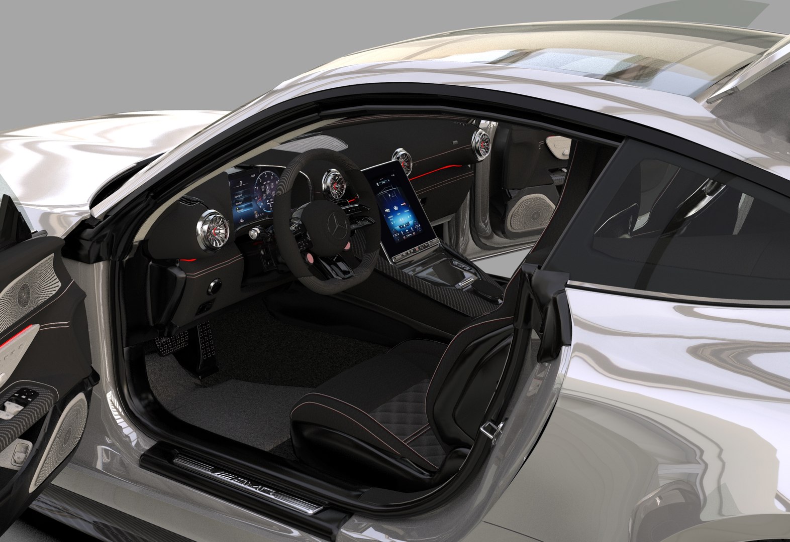 Mercedes Benz AMG GT63 2024 3D Model - TurboSquid 2142420