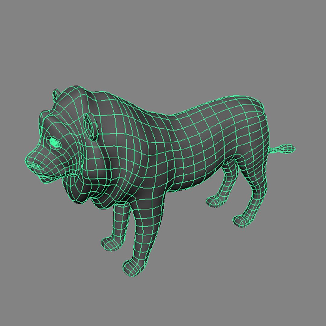 3D Lion - TurboSquid 1775299