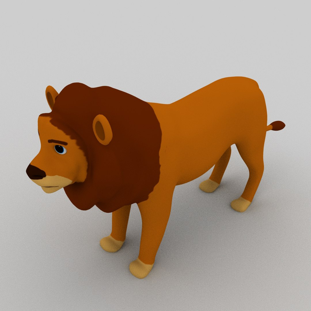 3D Lion - TurboSquid 1775299