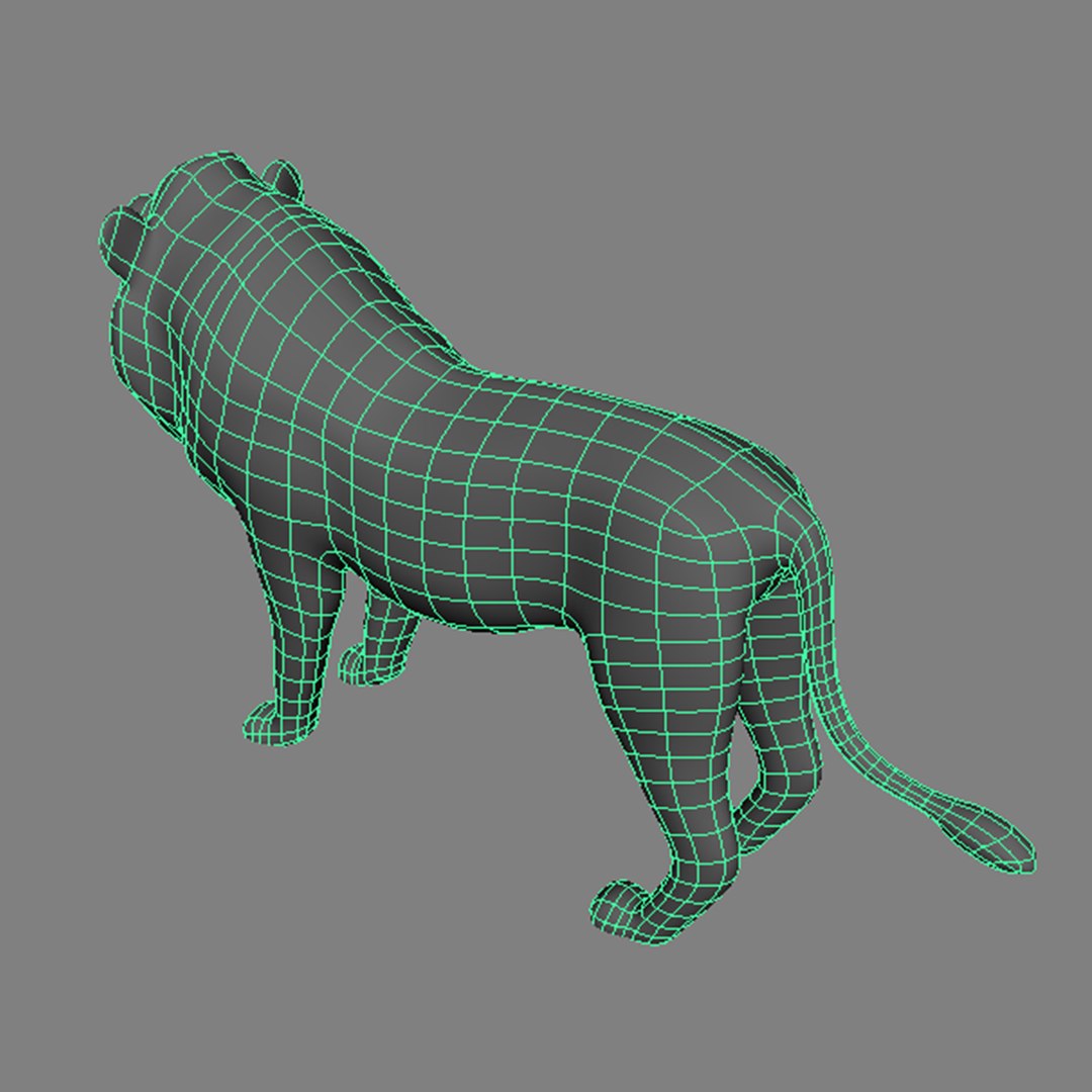 3D Lion - TurboSquid 1775299