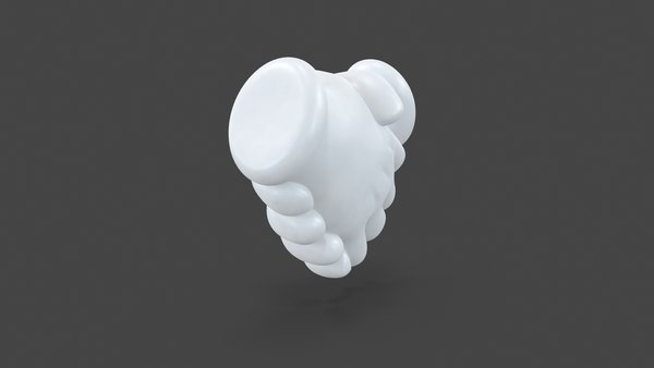 modelo 3d Apretón de manos - TurboSquid 1713740