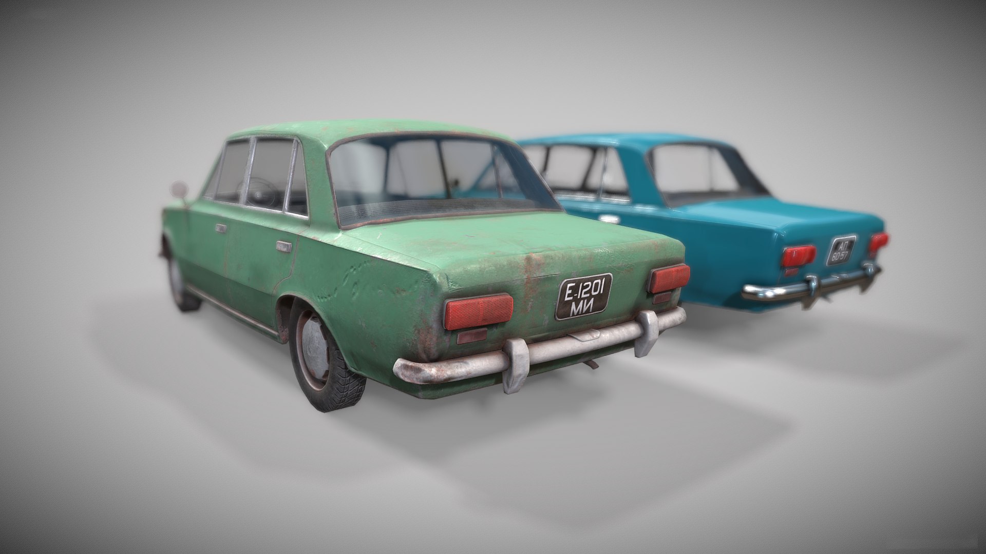 Russian Car 3D Model - TurboSquid 1467567