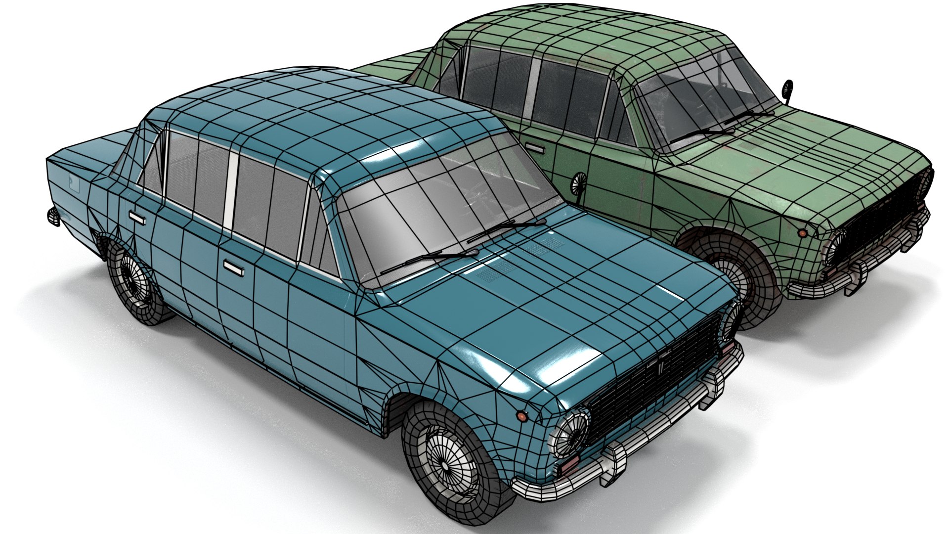 Russian Car 3D Model - TurboSquid 1467567