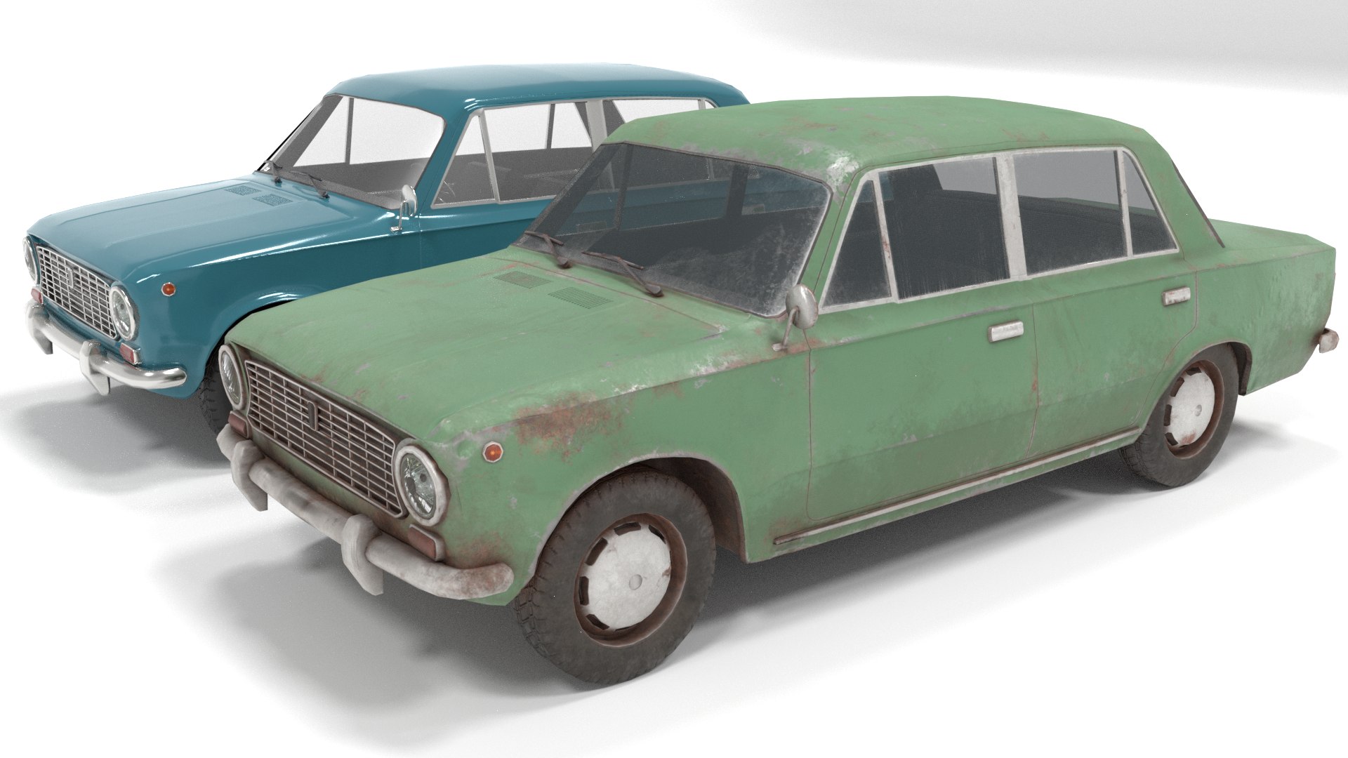 Russian Car 3D Model - TurboSquid 1467567