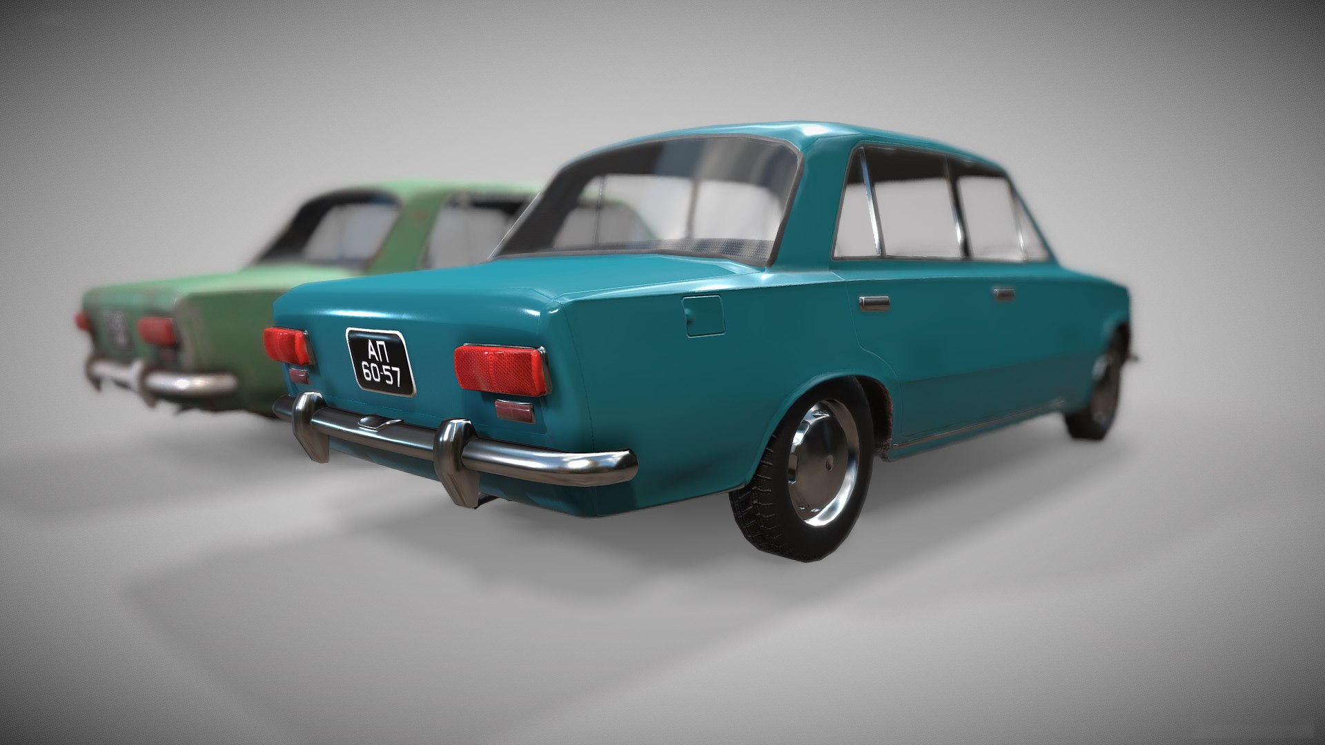 Russian Car 3D Model - TurboSquid 1467567