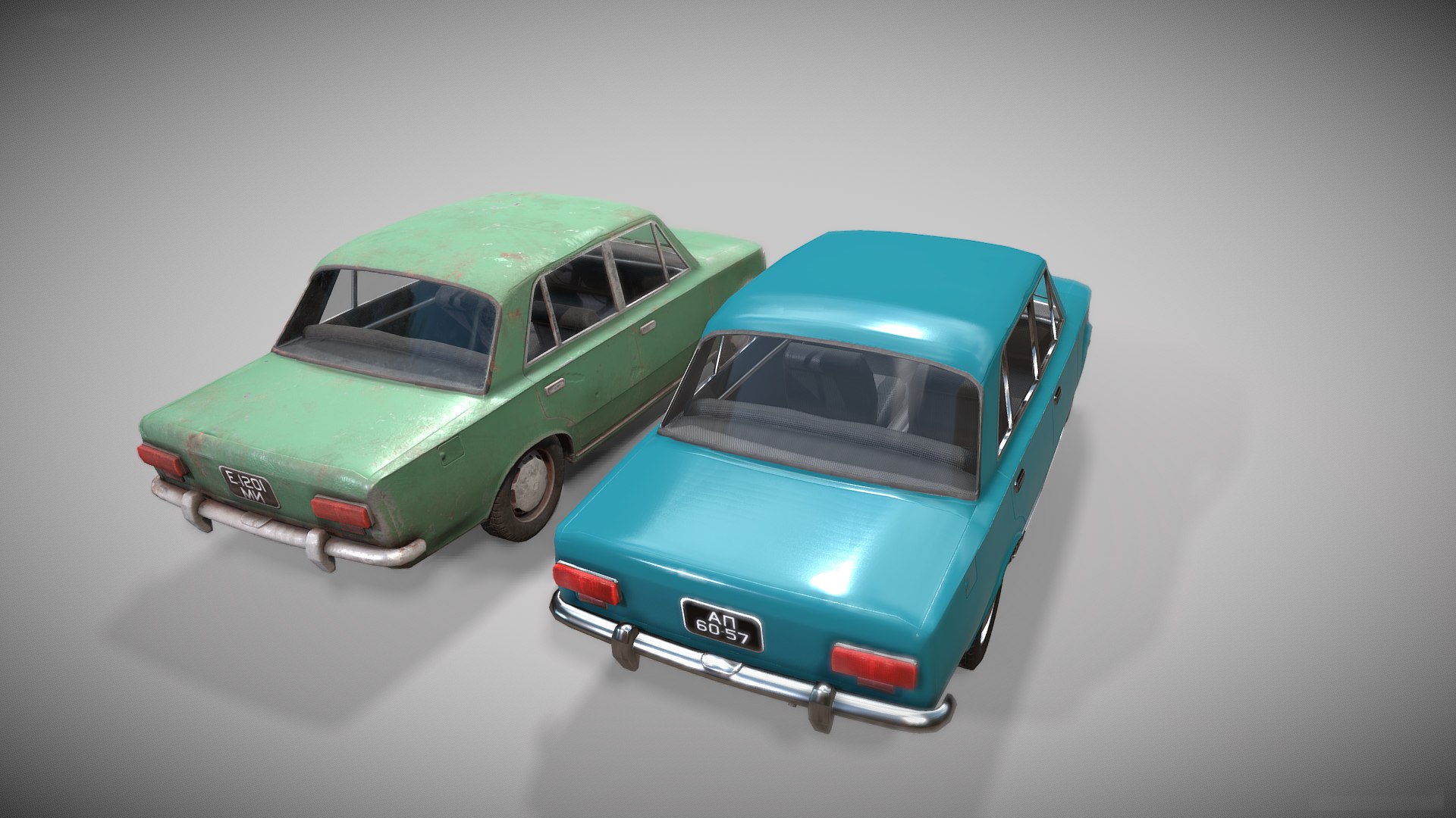 Russian Car 3D Model - TurboSquid 1467567