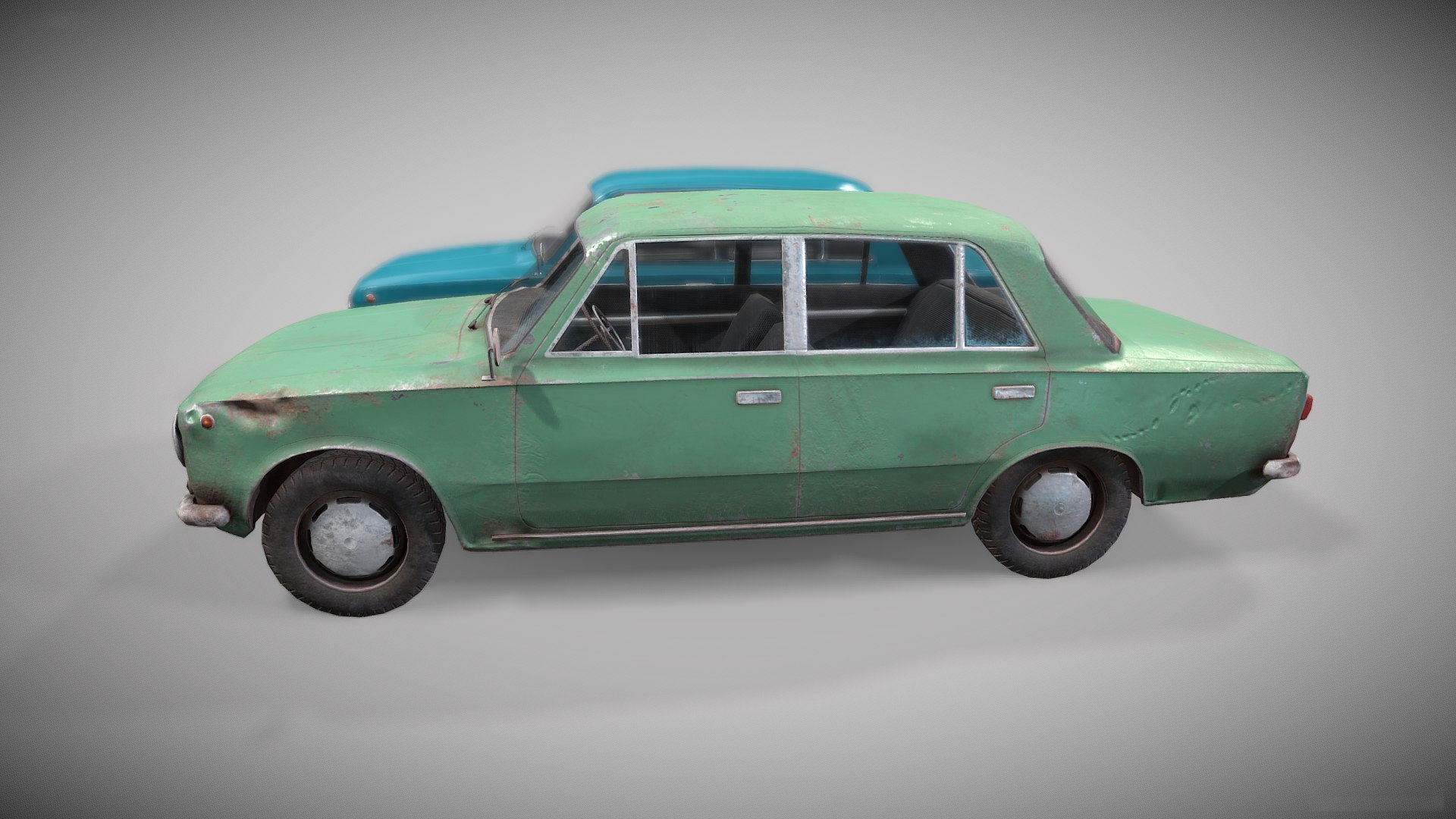 Russian Car 3D Model - TurboSquid 1467567