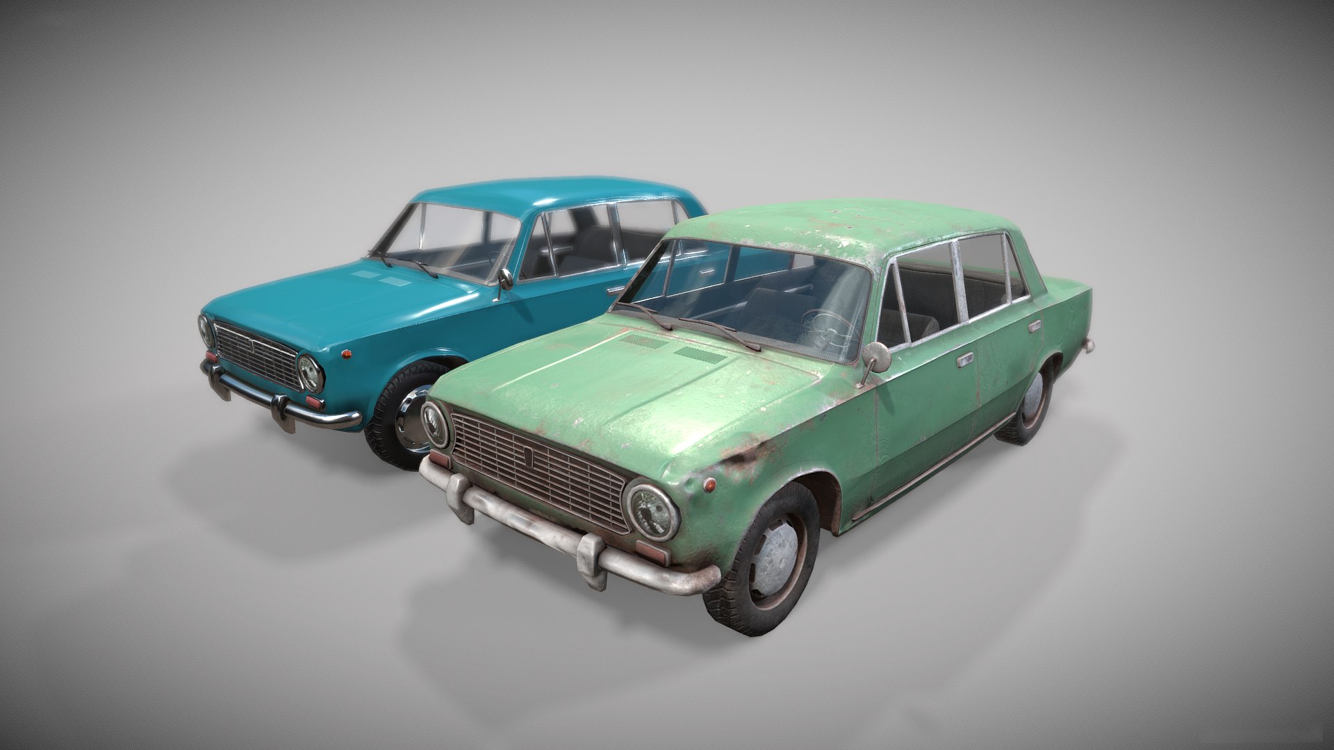 Russian Car 3D Model - TurboSquid 1467567