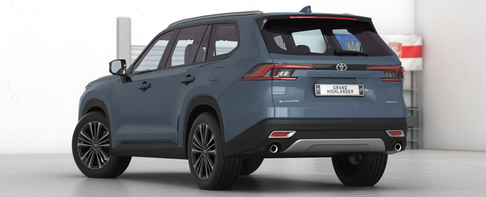 Toyota Grand Highlander 2024 Low Interior 3D Model - TurboSquid 2121117