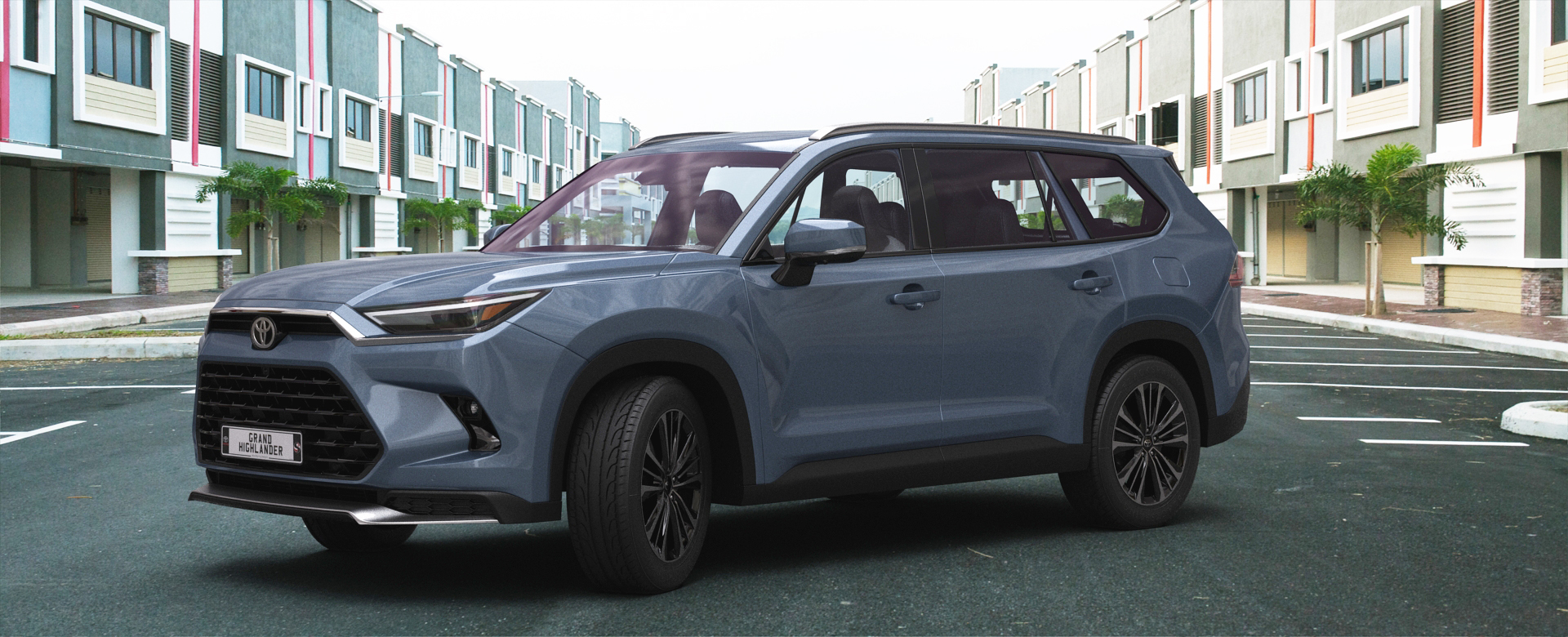 Toyota Grand Highlander 2024 Low Interior 3D Model - TurboSquid 2121117