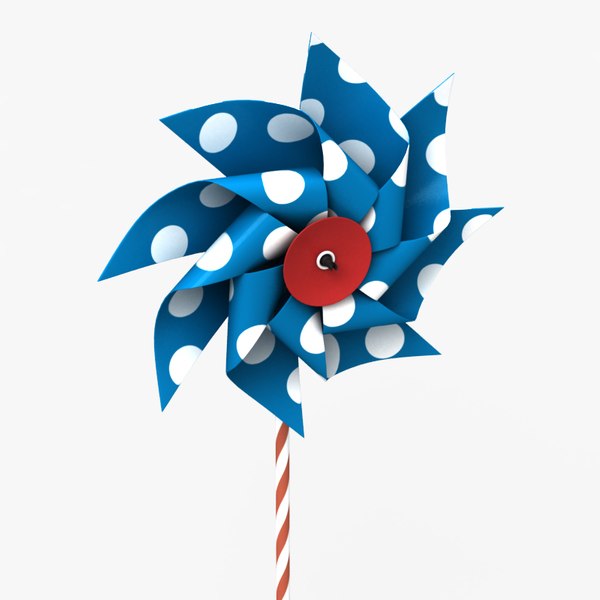 3D Pinwheel Models | TurboSquid
