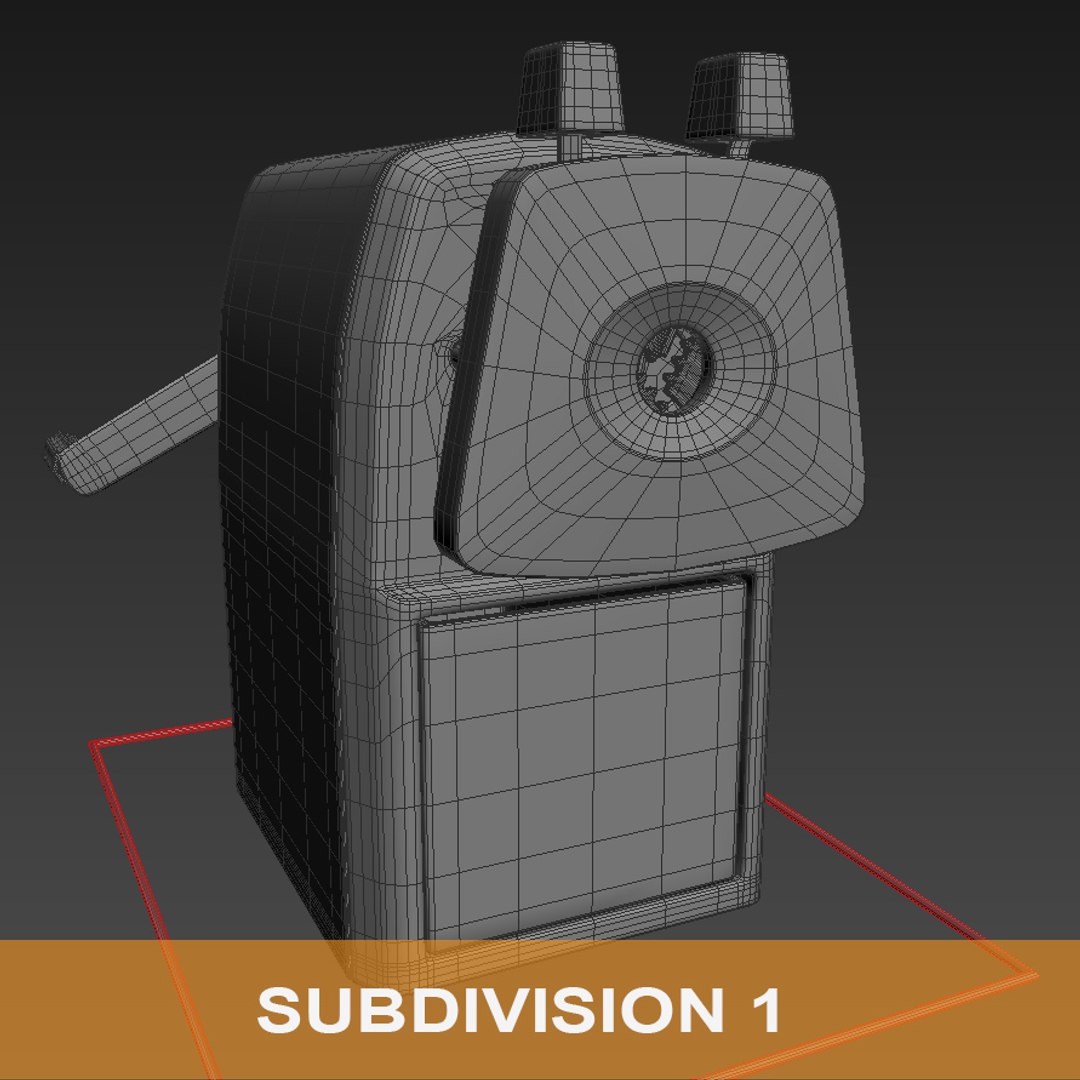 3D Manual Pencil Sharpener Hand - TurboSquid 1190949