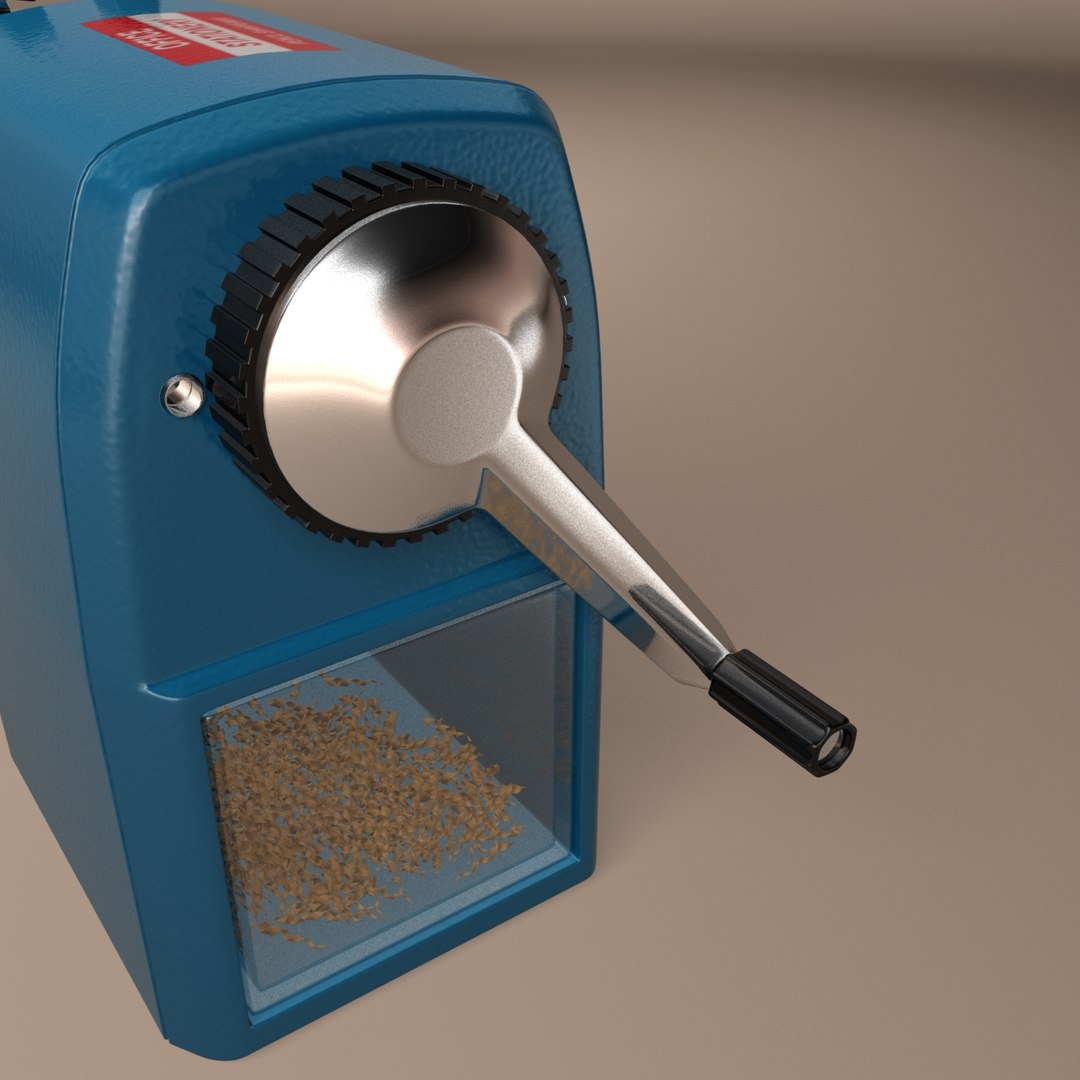 3D Manual Pencil Sharpener Hand - TurboSquid 1190949