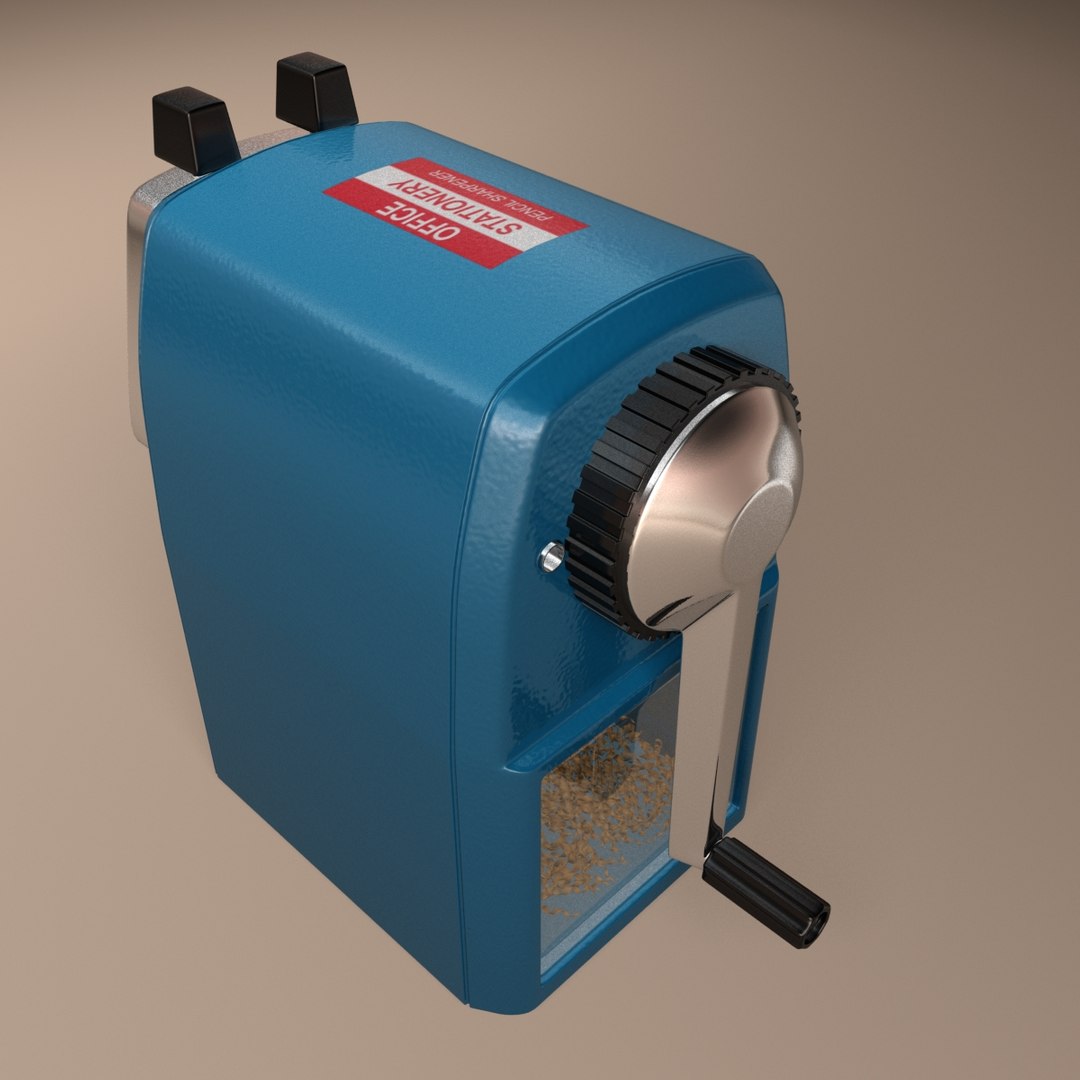 3D Manual Pencil Sharpener Hand - TurboSquid 1190949