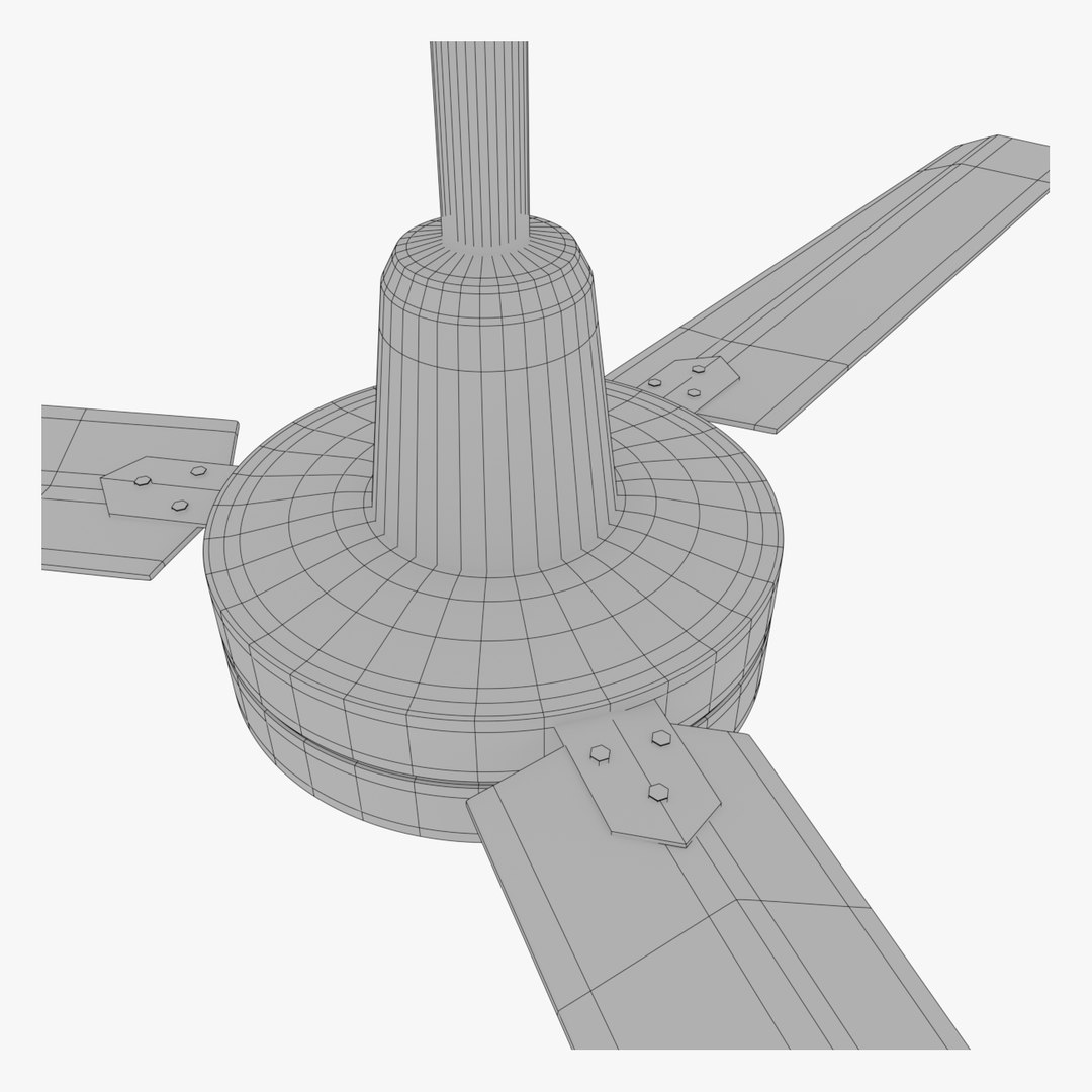 Ceiling Fan 3d Model