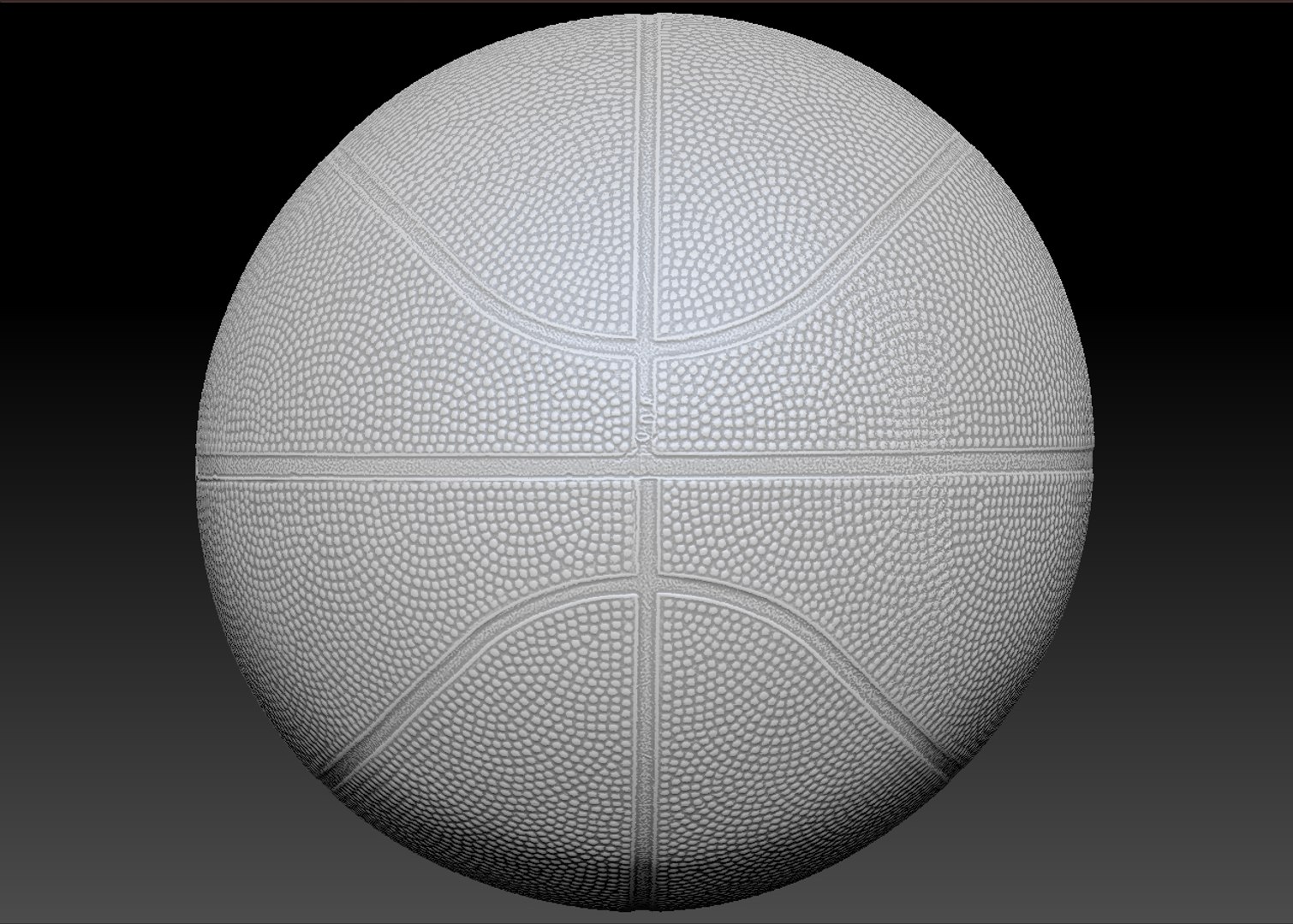 Free Scan Basketball 3d Model