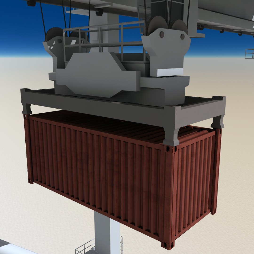 lightwave port container crane