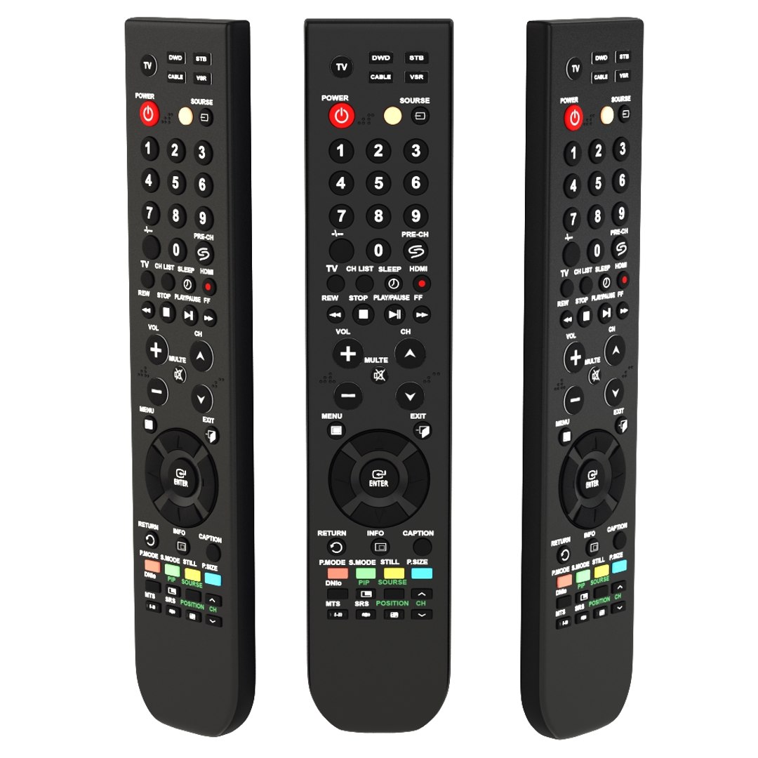 Control Tv Remote 3d Model