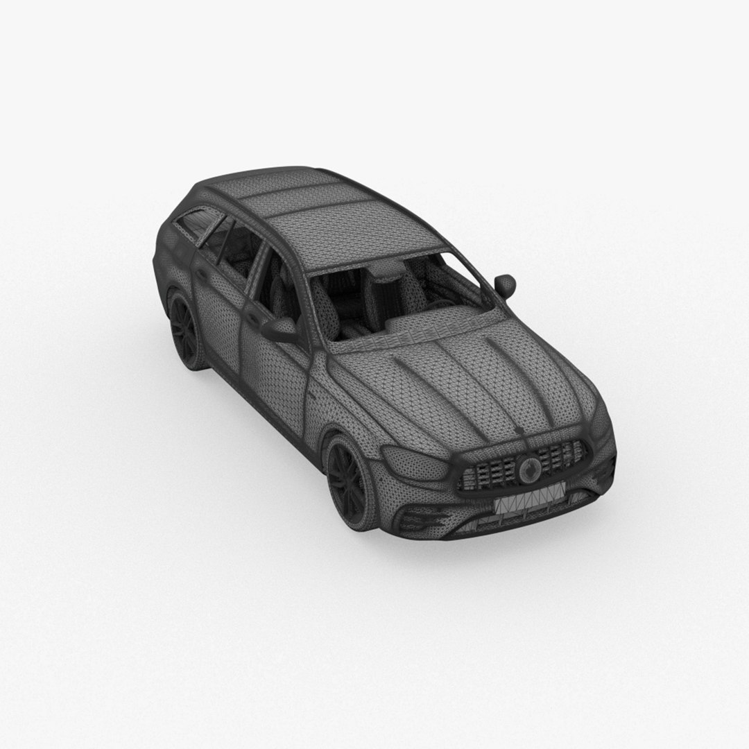 3D mercedes benz e53 estate amg 2021 - TurboSquid 1901289