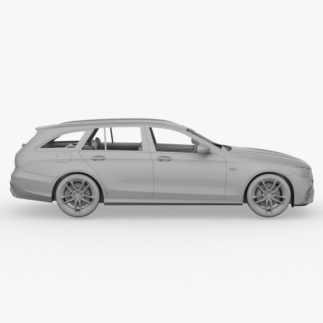 3D mercedes benz e53 estate amg 2021 - TurboSquid 1901289
