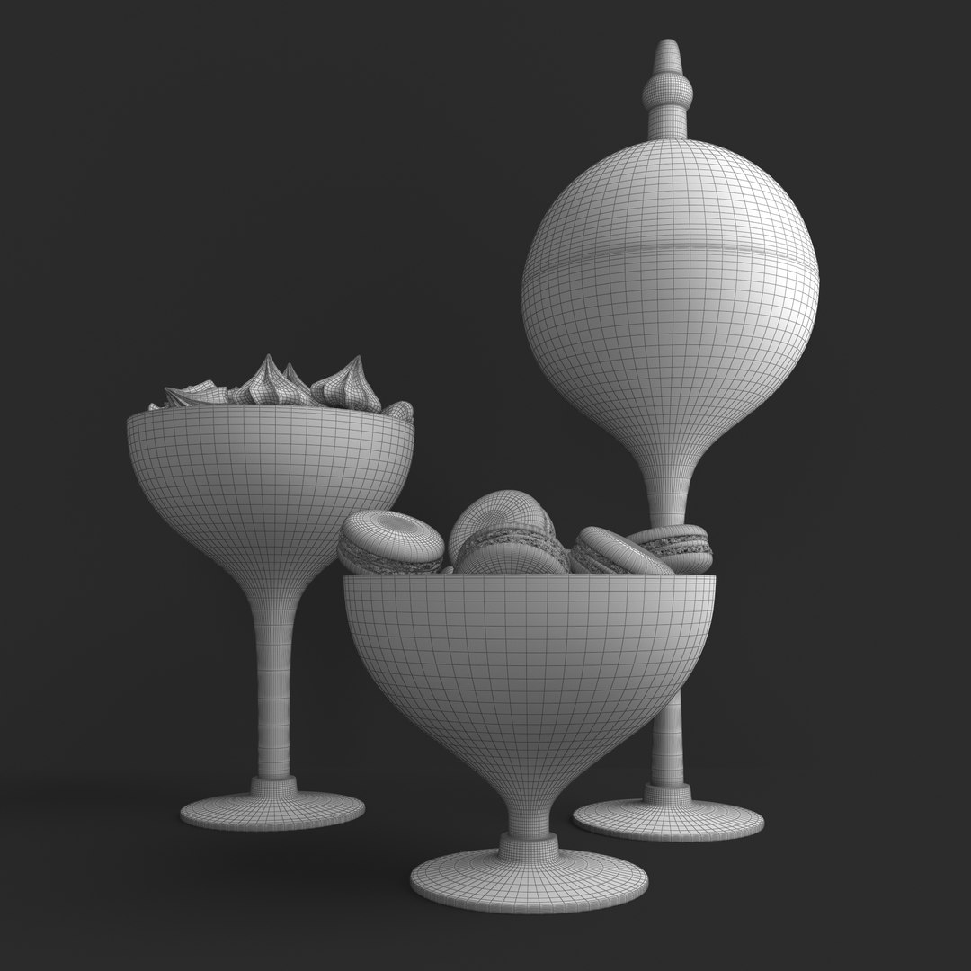 3D Glass Kitchen Jar With Contents 3D Model - TurboSquid 1793086