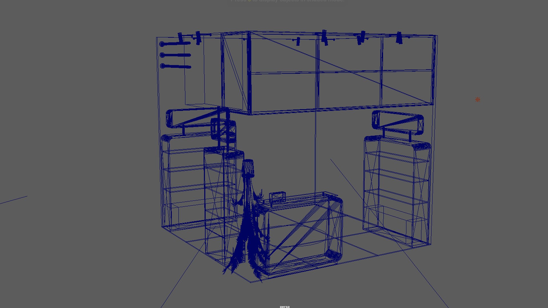 3D 2 Side Open Stand - TurboSquid 1995368