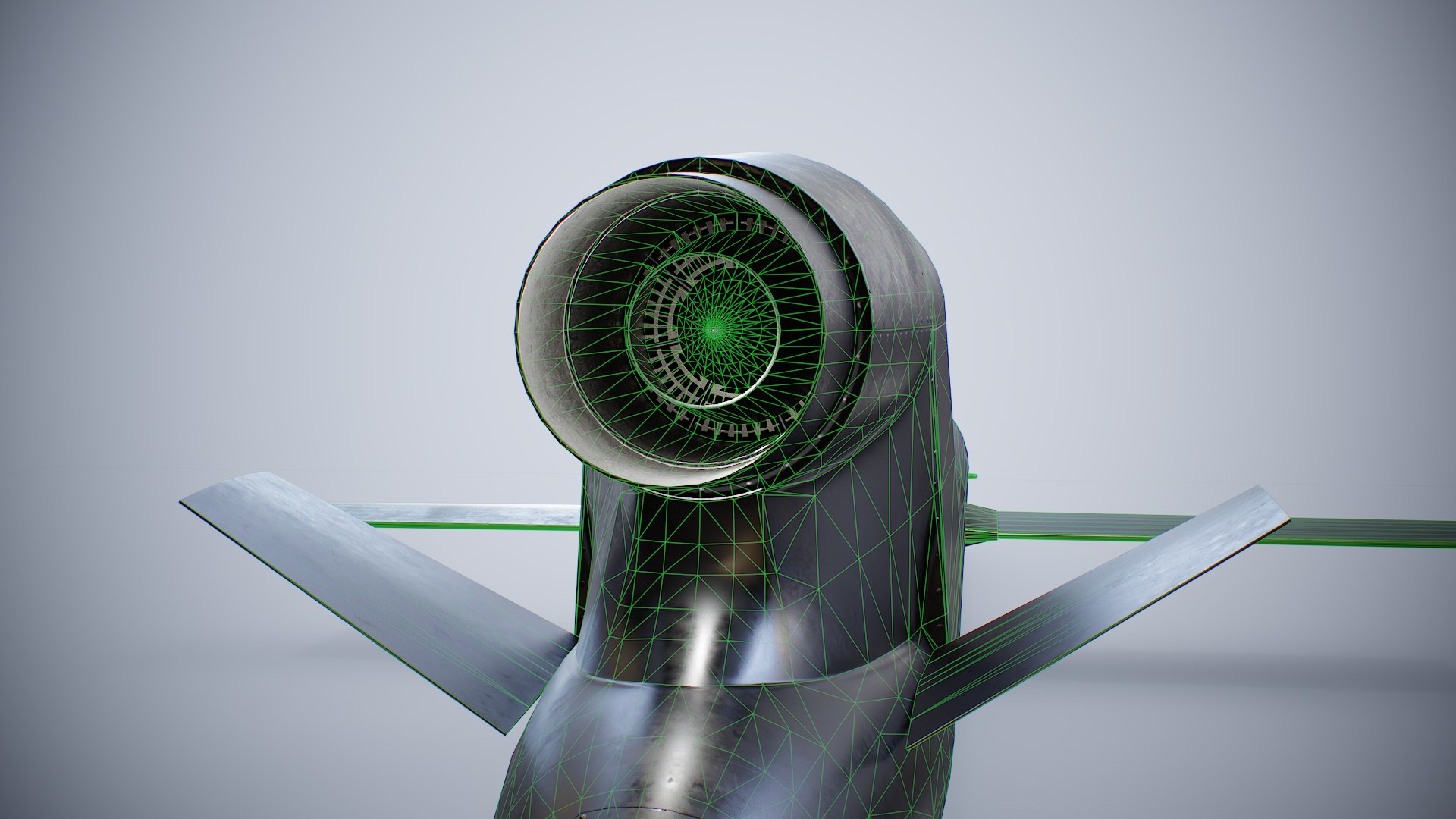 FP-5 Flamingo Ukrainian Long-range Cruise Missile Low-poly 3D Model 3D ...