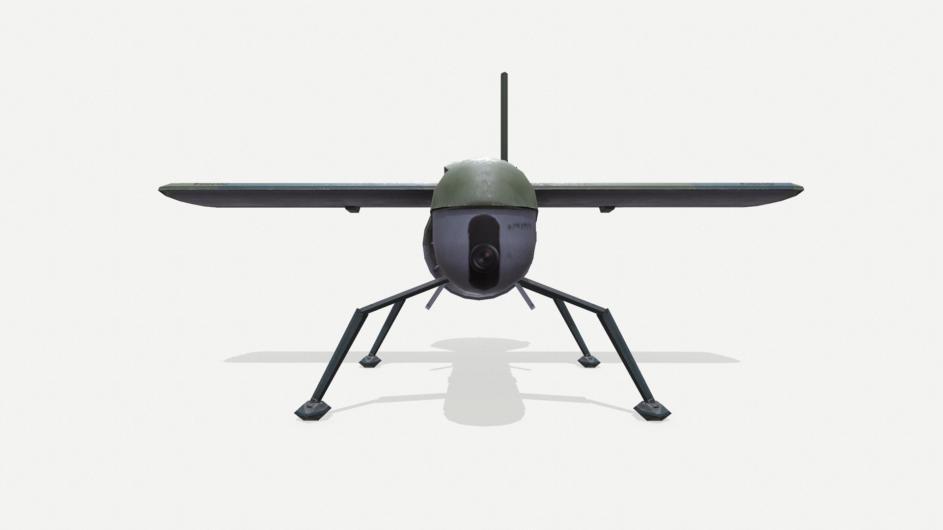 Yakovlev Pchela Russian UAV Low-poly PBR 3D model - TurboSquid 2002112