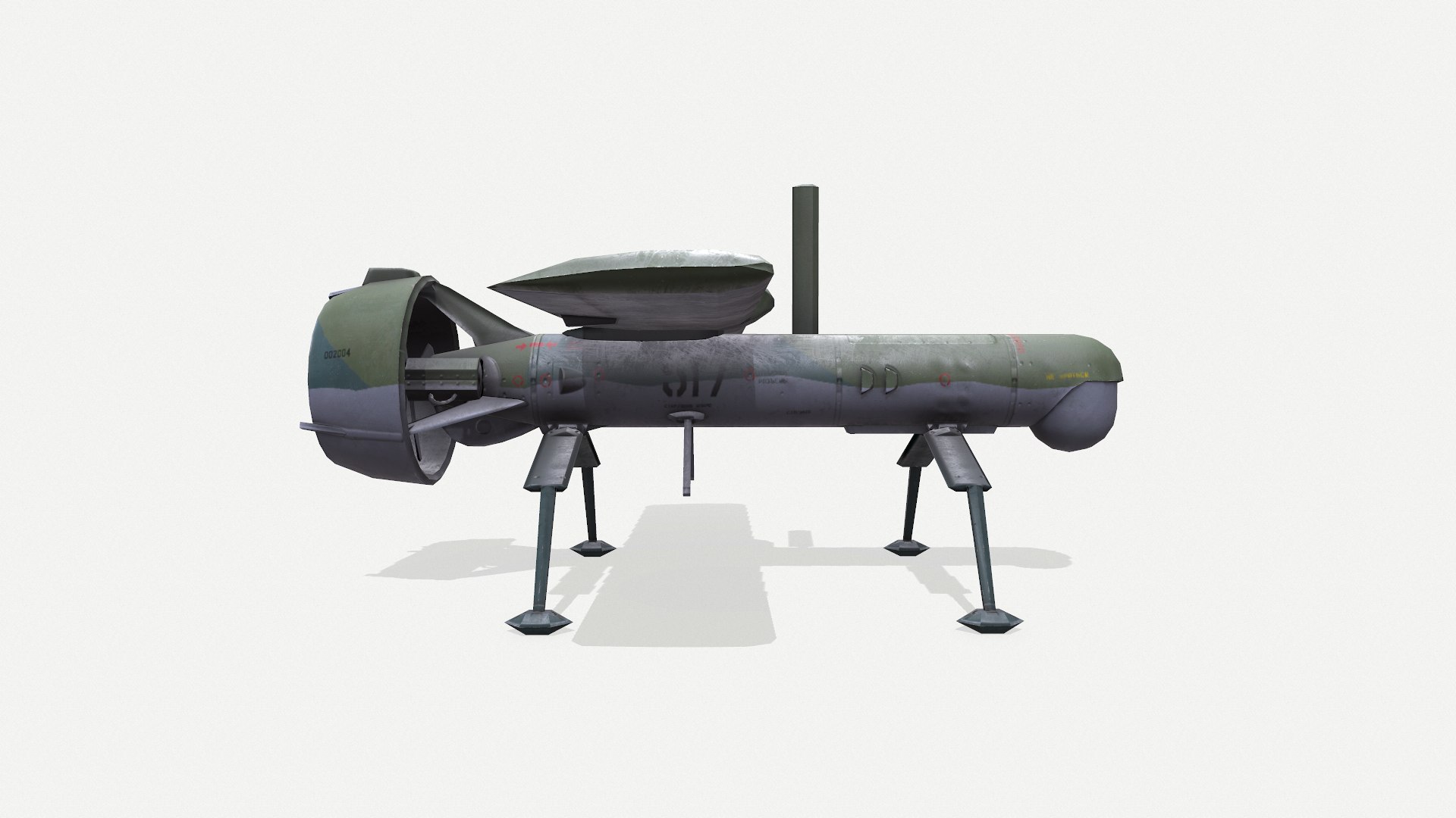 Yakovlev Pchela Russian UAV Low-poly PBR 3D model - TurboSquid 2002112