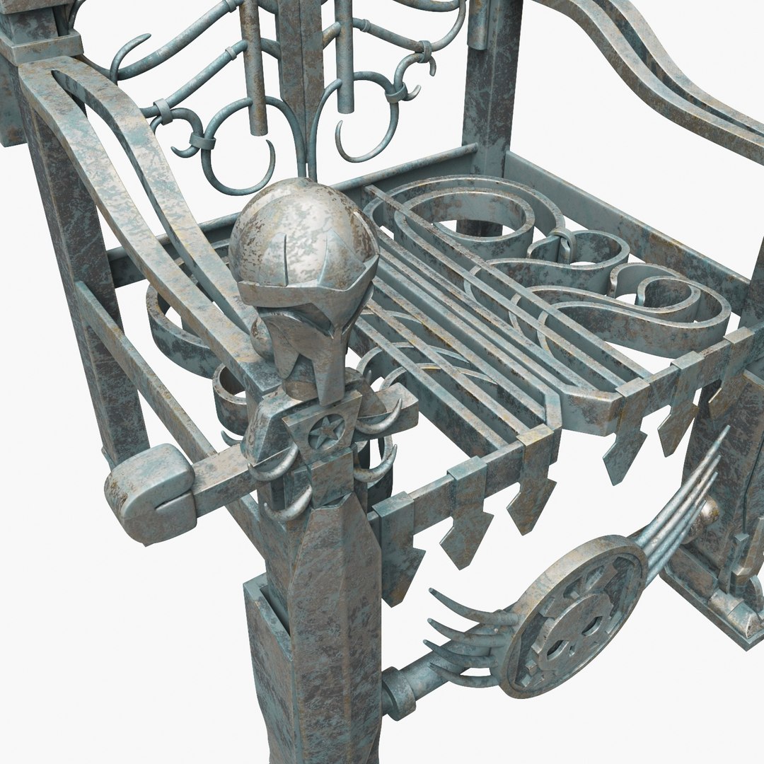 Metal throne materials 3D model - TurboSquid 1460684