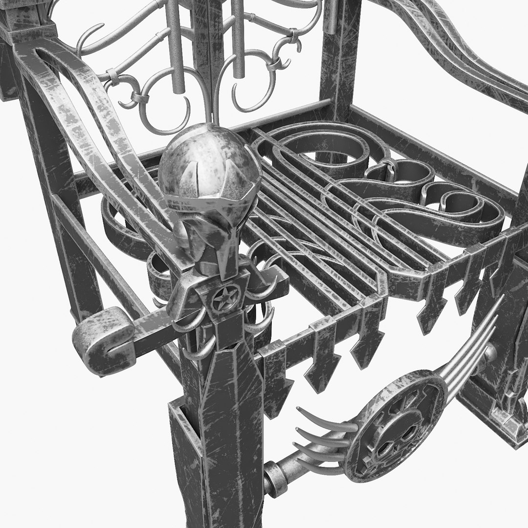 Metal throne materials 3D model - TurboSquid 1460684