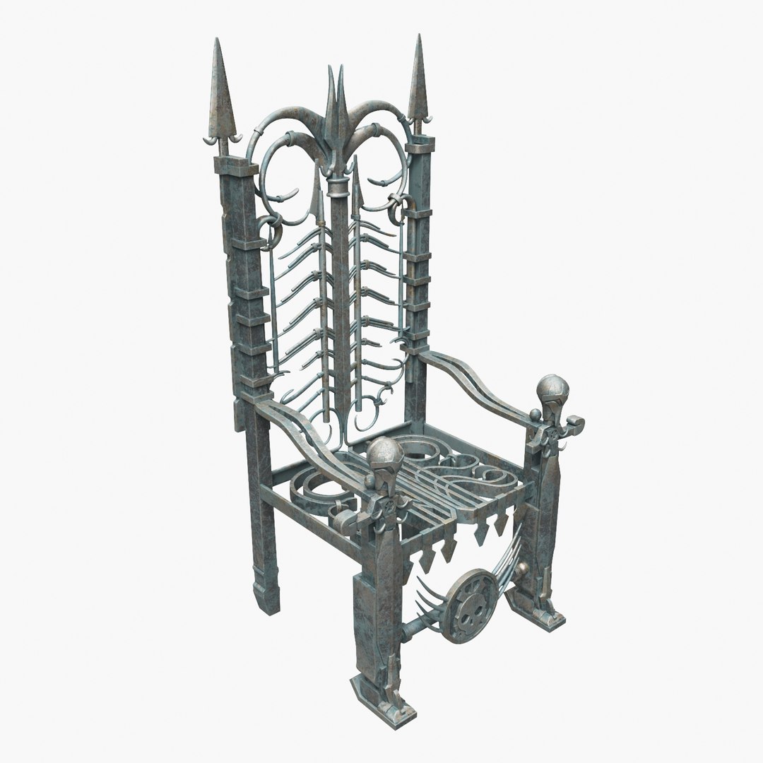 Metal throne materials 3D model - TurboSquid 1460684
