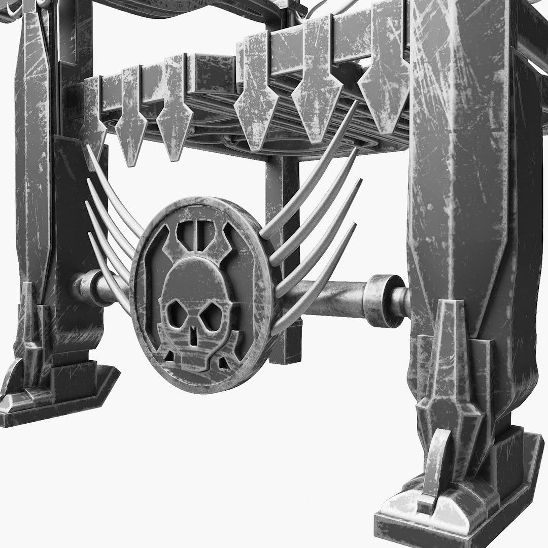 Metal throne materials 3D model - TurboSquid 1460684