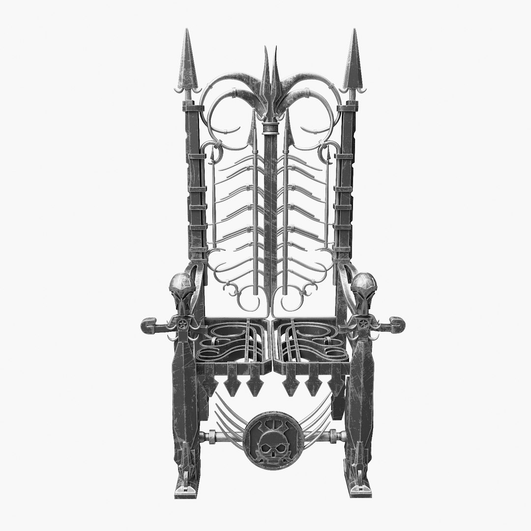 Metal throne materials 3D model - TurboSquid 1460684
