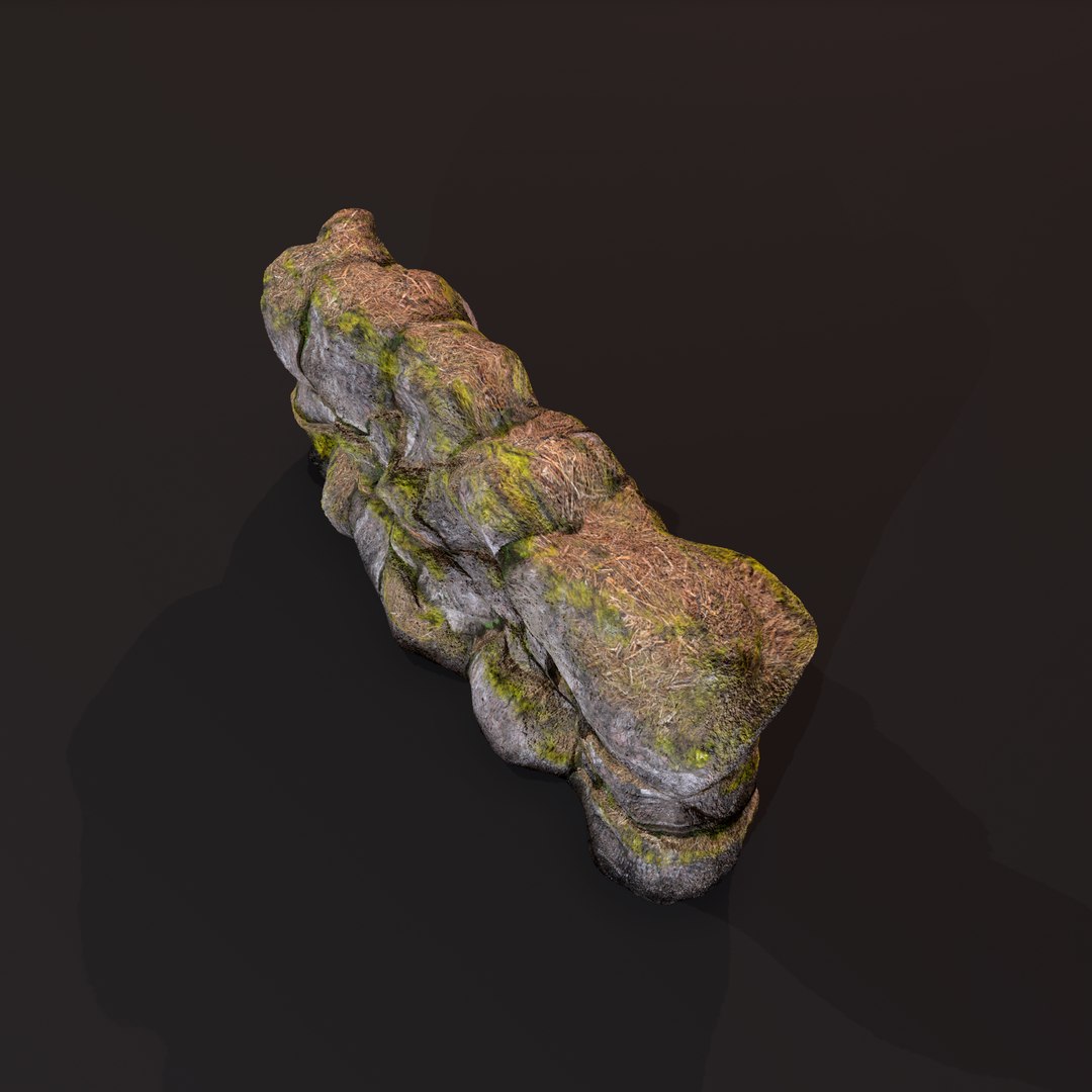 Fantasy River Rock Wall 3D - TurboSquid 1393835