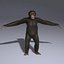 3d Chimp Fur Animation